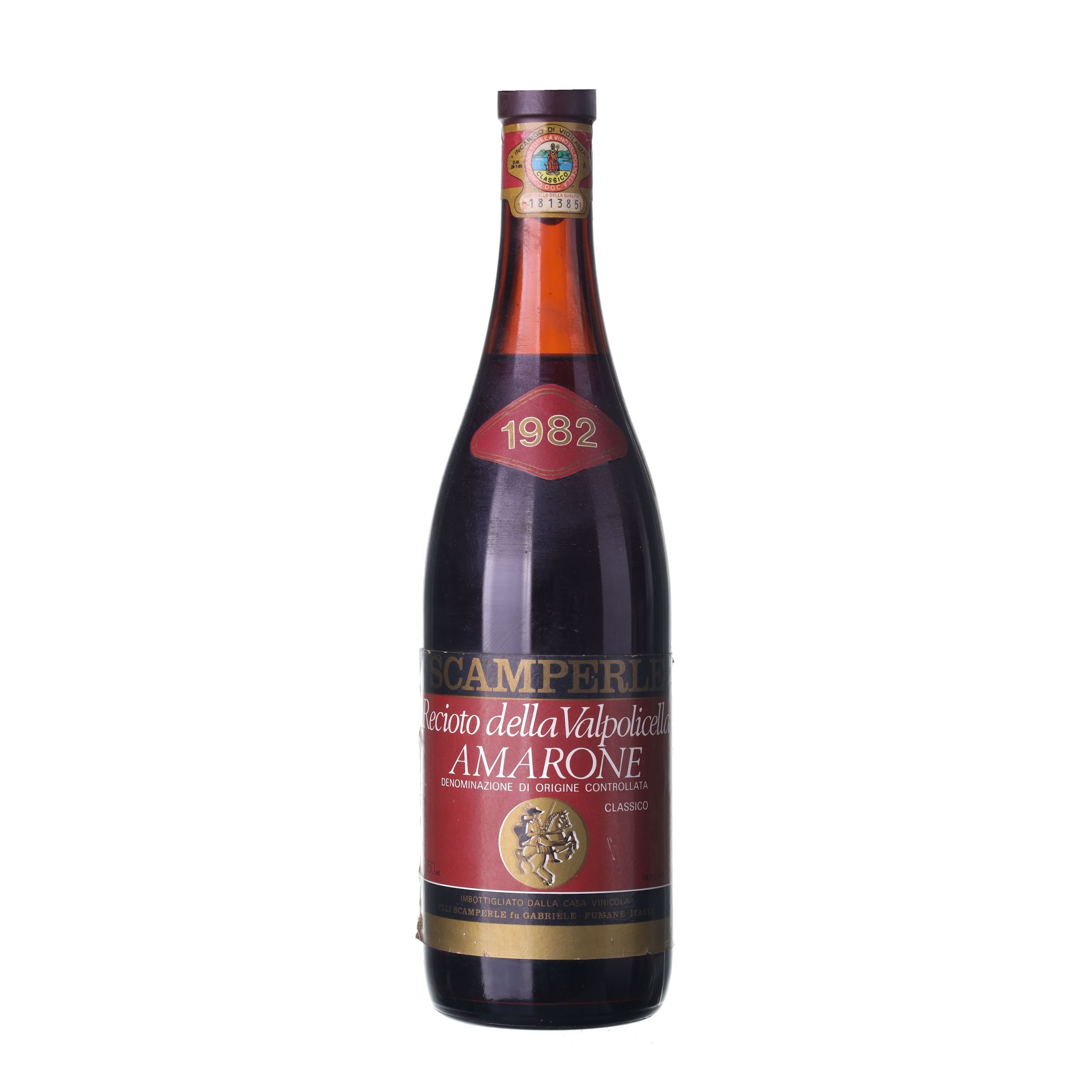 1982 Recioto Amarone Scamperle | VIATEMPIA.COM