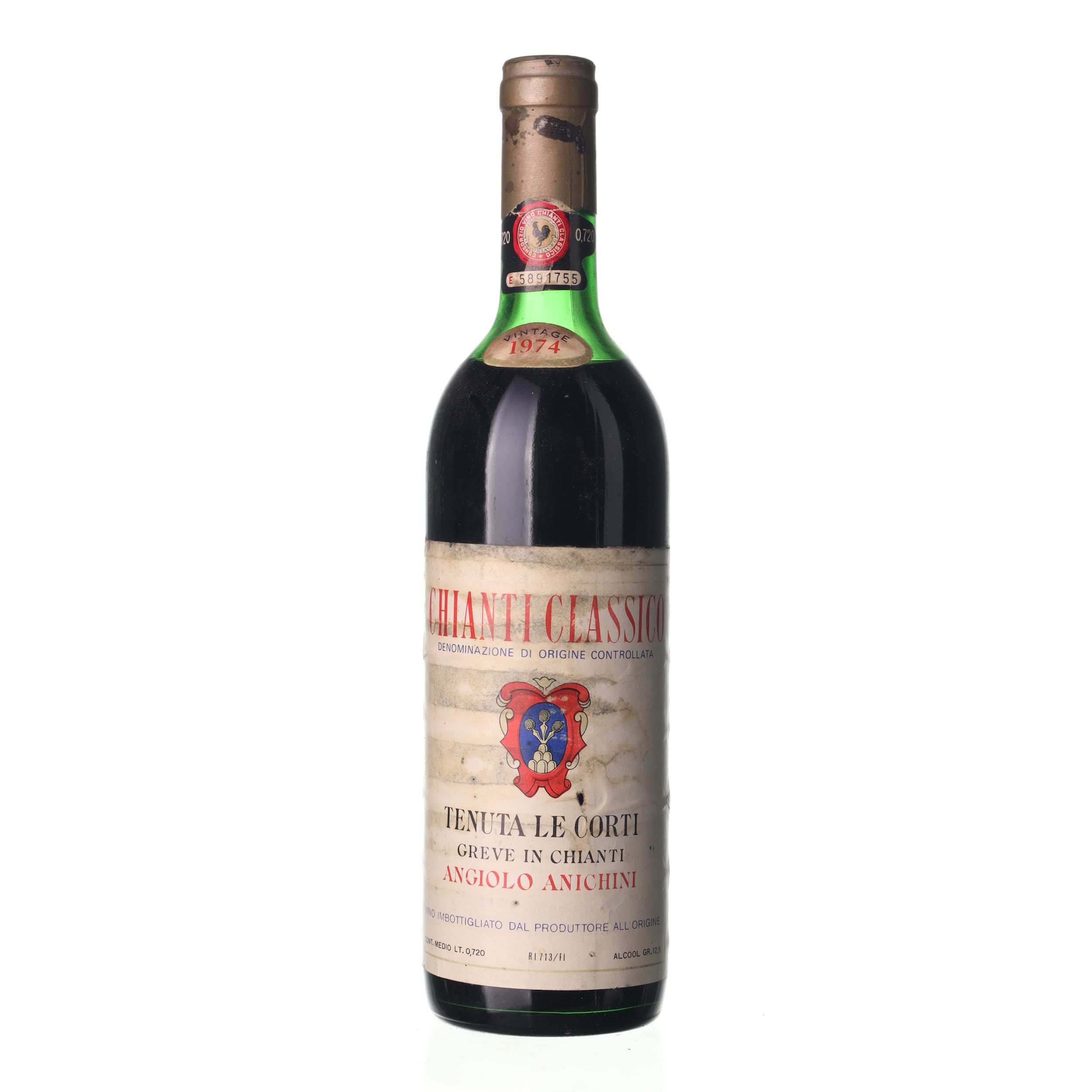 1974 Chianti Angiolo Anichini | VIATEMPIA.COM