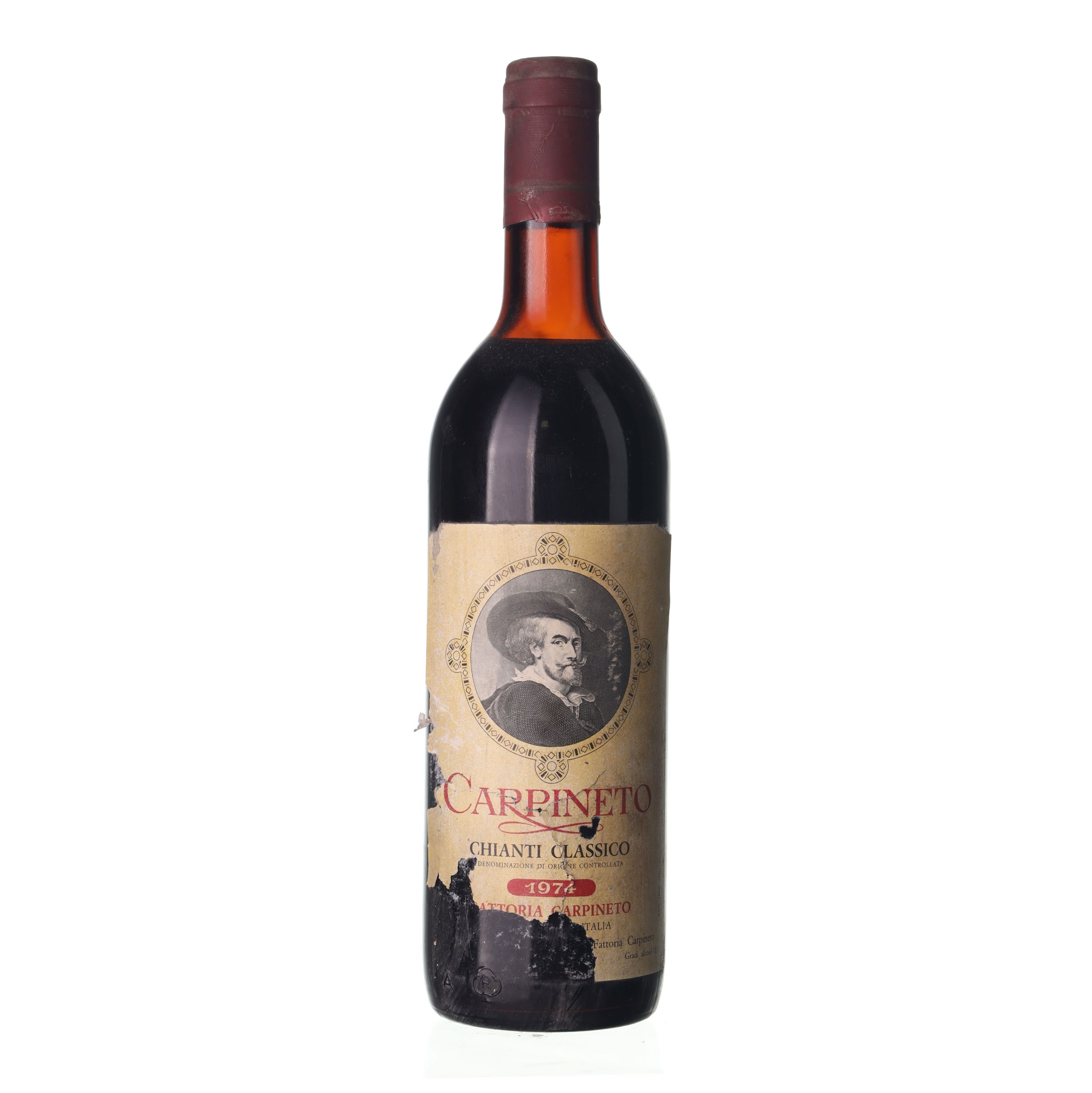 1974 Chianti Carpineto | VIATEMPIA.COM