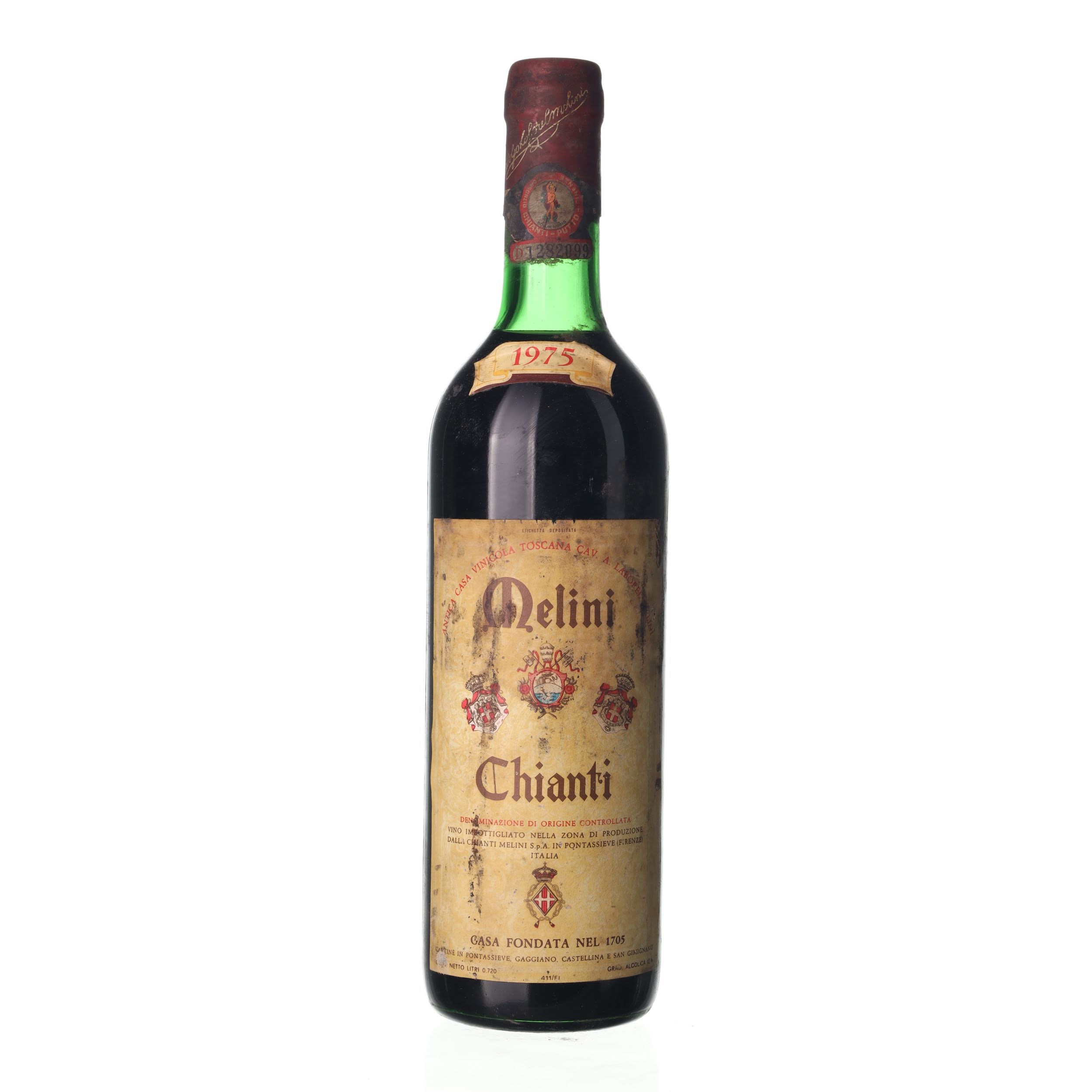 1975 Chianti Melini | VIATEMPIA.COM