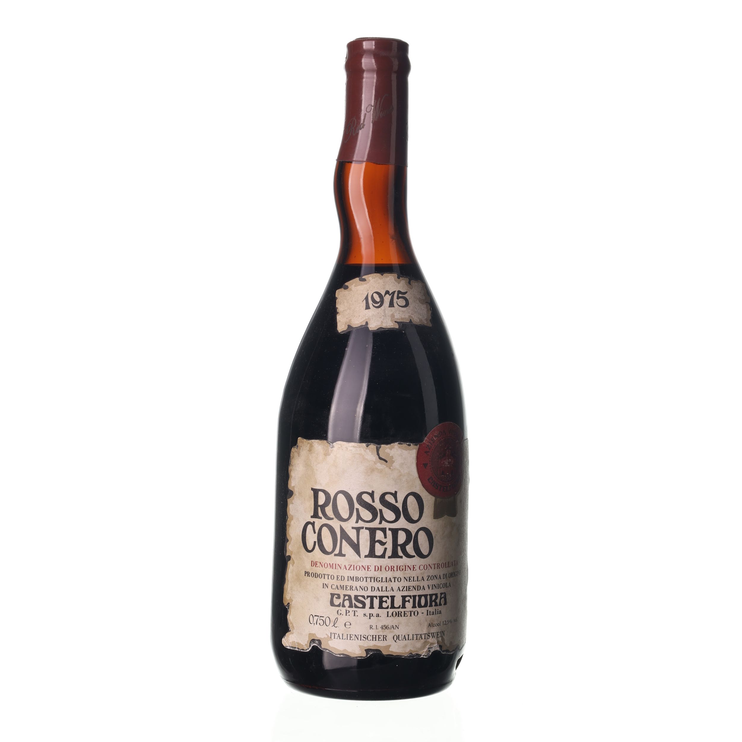 1975 Rosso Conero Castelfiora | VIATEMPIA.COM