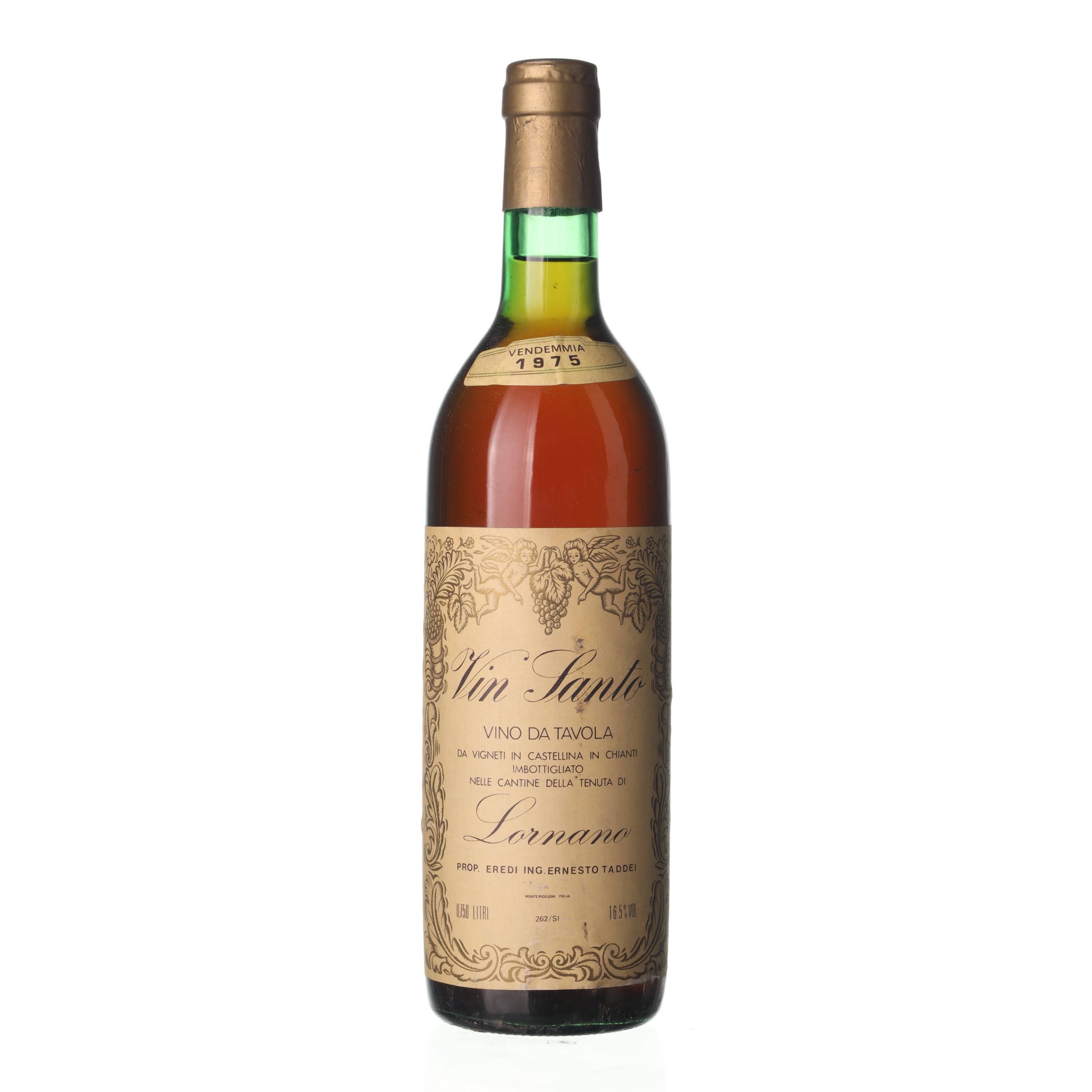1975 Vin Santo Lornano | VIATEMPIA.COM