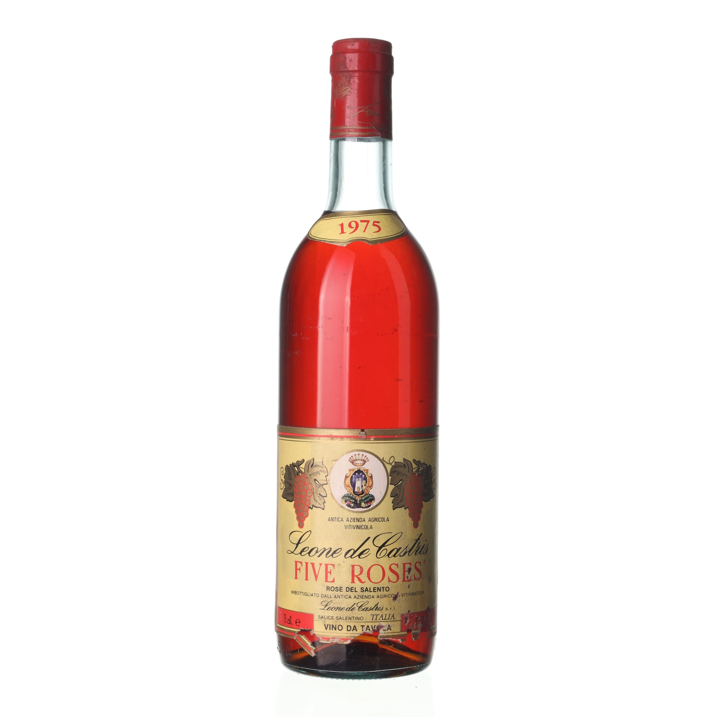1975 Vino Rosé del Salento Leone de Castris | VIATEMPIA.COM