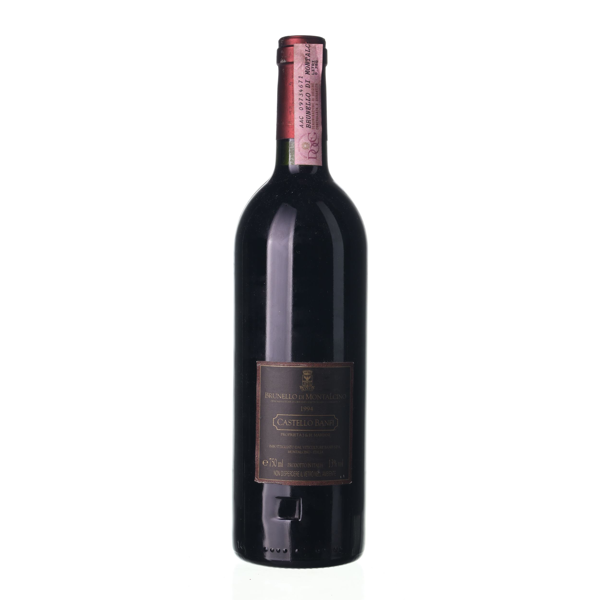 1994 Brunello di Montalcino Castello Banfi | VIATEMPIA.COM