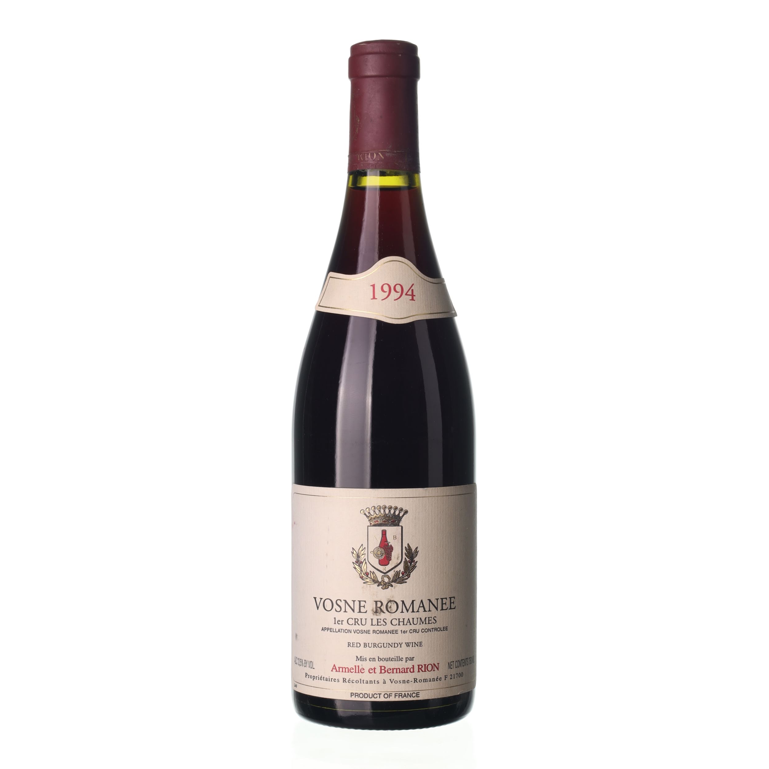 1994 Vosne Romanée Premier Cru Armelle et Bernard Rion | VIATEMPIA.COM