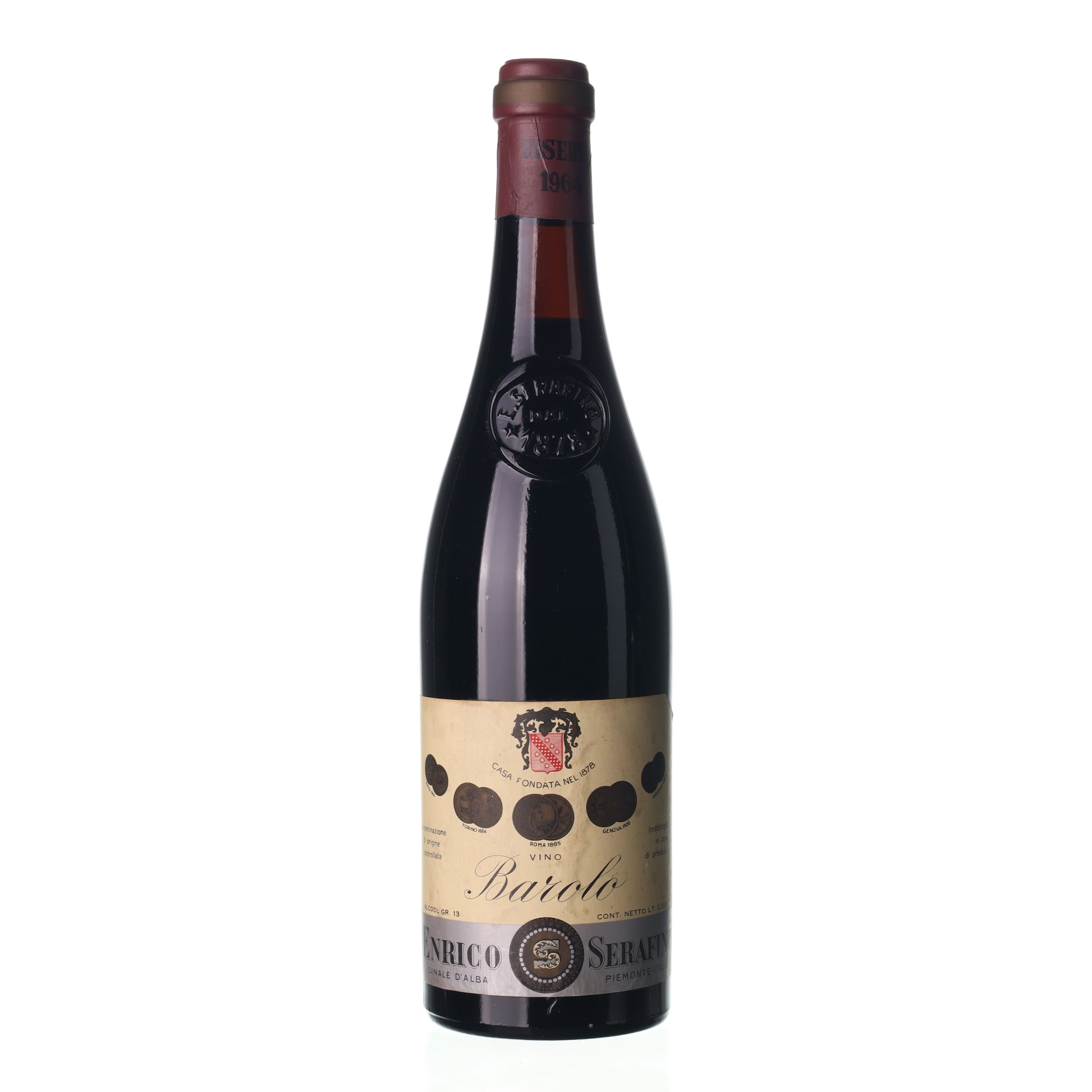 1964 Barolo Enrico Serafino | VIATEMPIA.COM