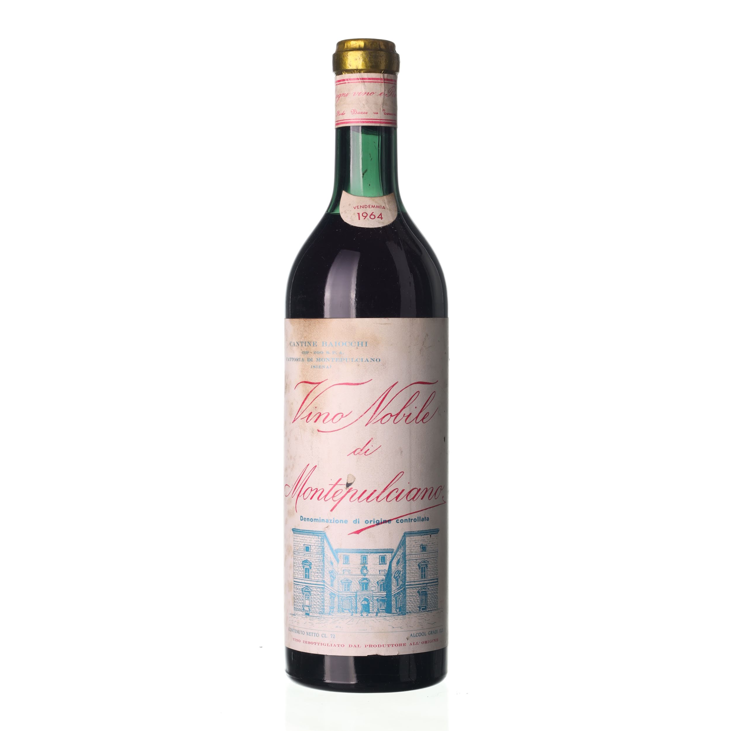 1964 Vino Nobile di Montepulciano Baiocchi | VIATEMPIA.COM