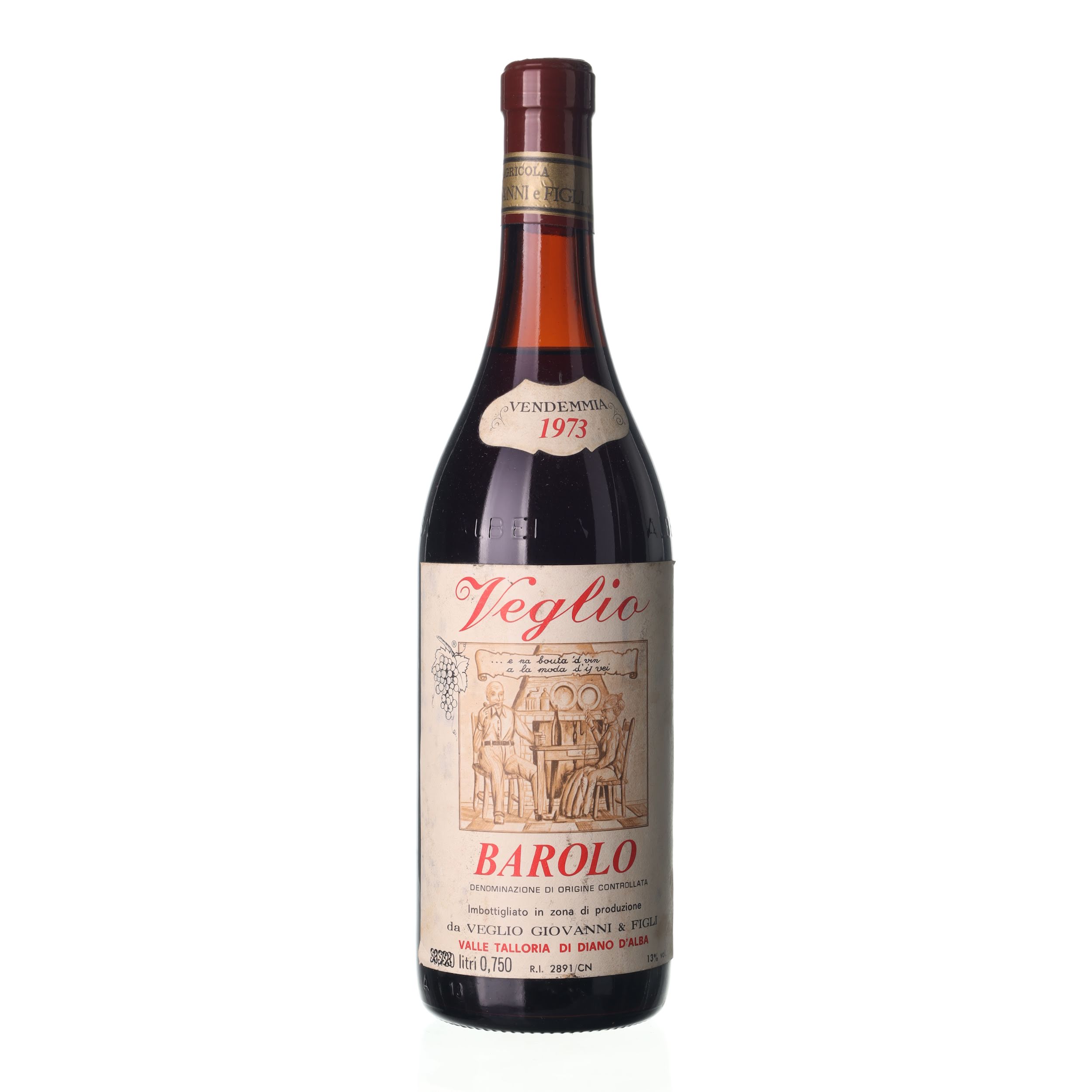 1973 Barolo Veglio Giovanni & Figli | VIATEMPIA.COM