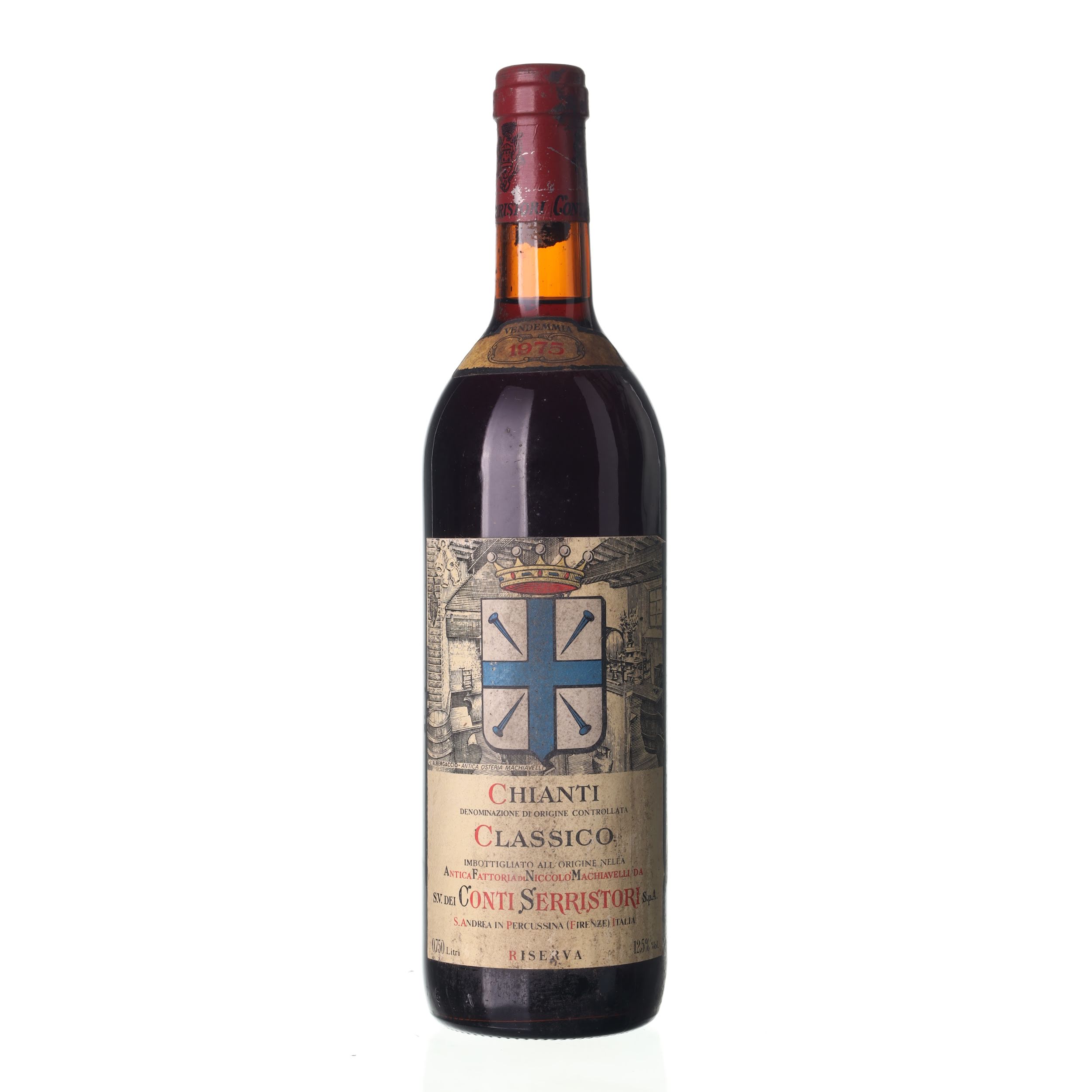 1975 Chianti Riserva Conti Serristori | VIATEMPIA.COM