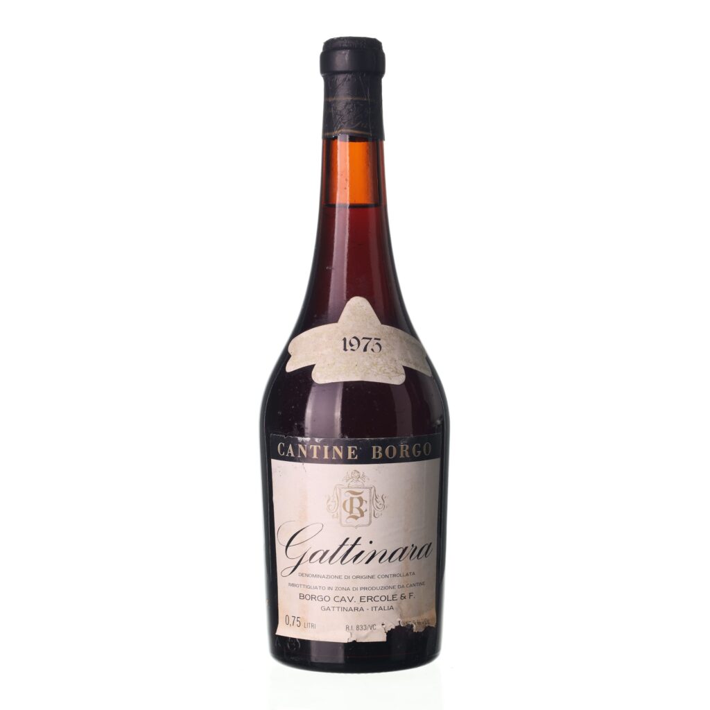 1975 Gattinara Cantine Borgo | VIATEMPIA.COM