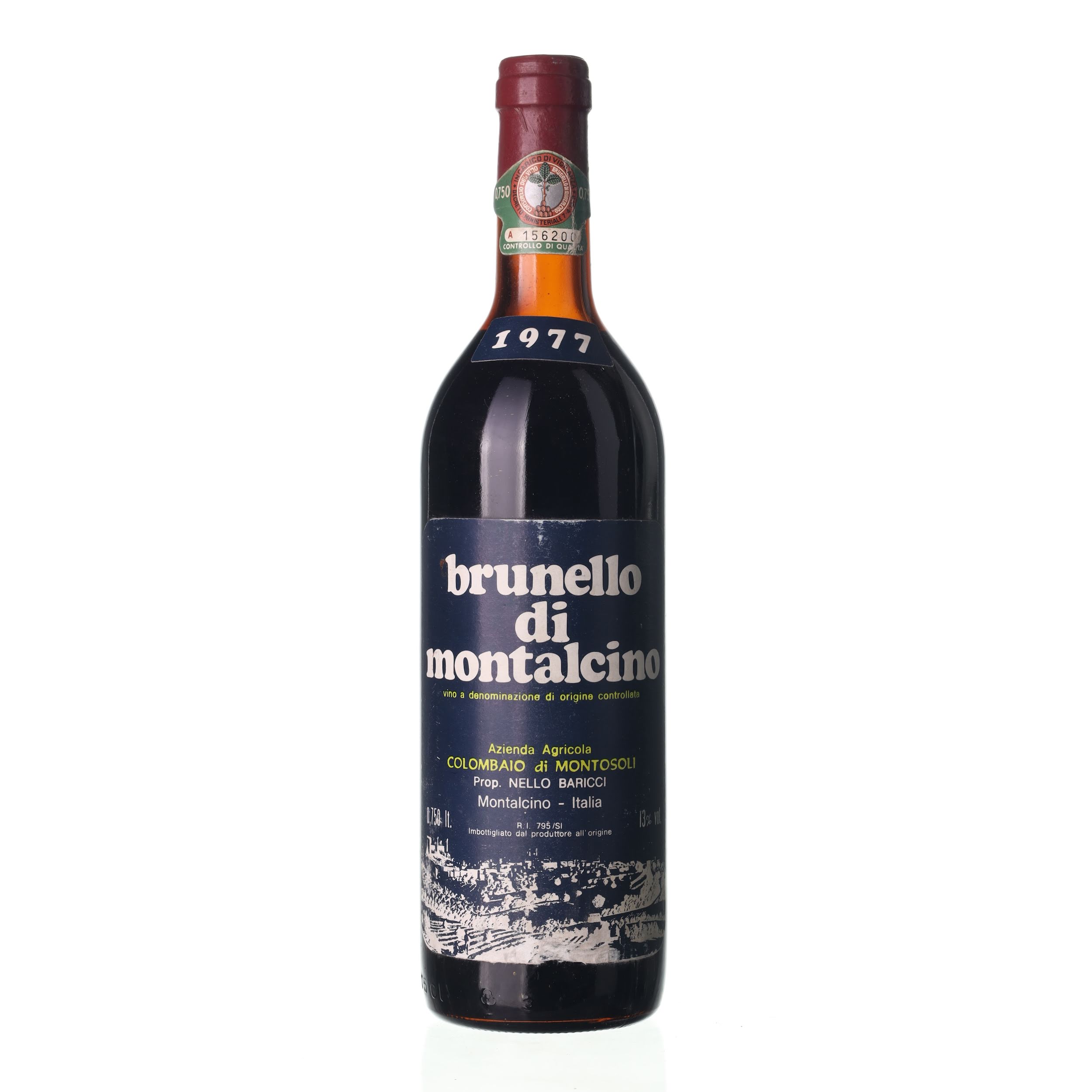 1977 Brunello di Montalcino Baricci | VIATEMPIA.COM
