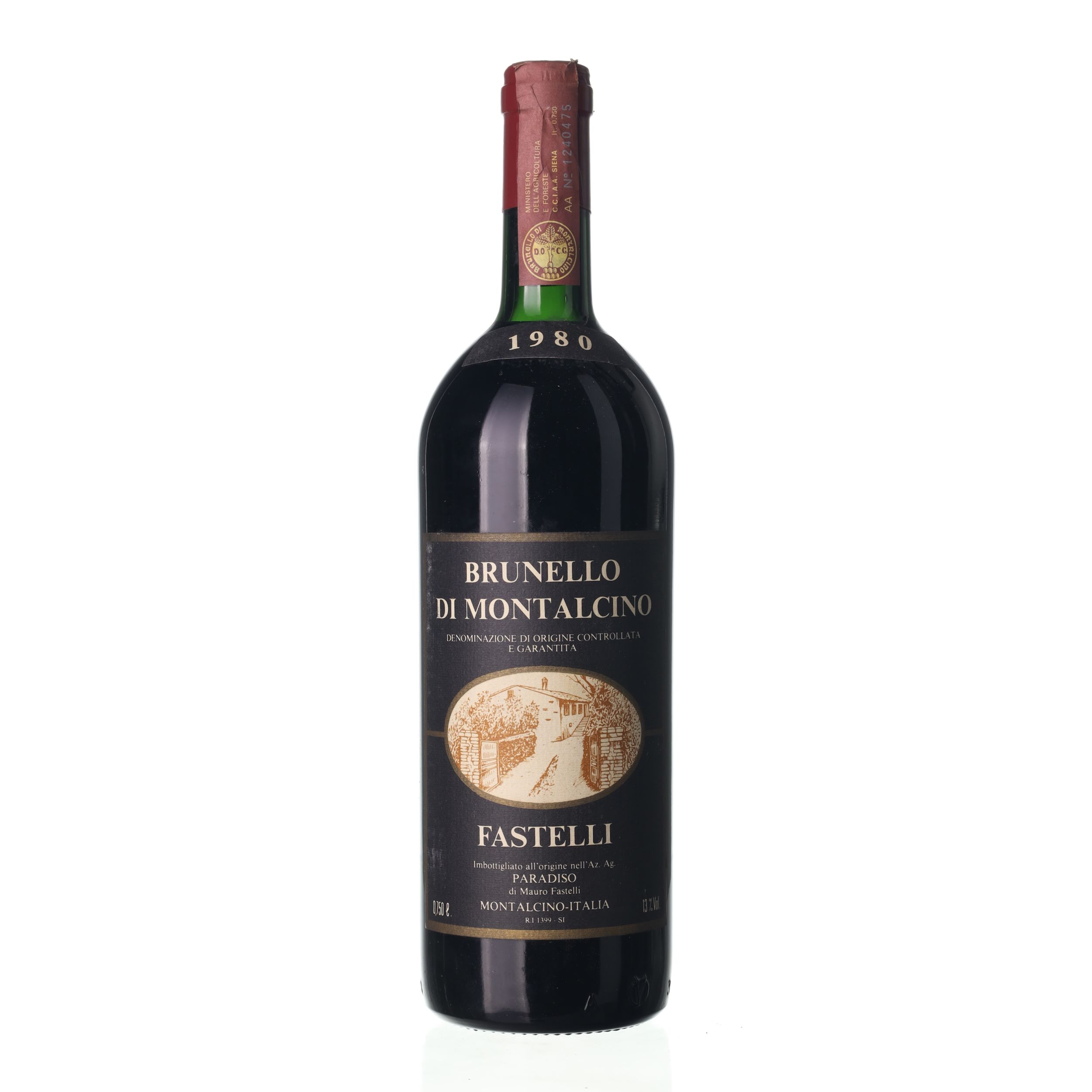 1980 Brunello di Montalcino Mauro Fastelli | VIATEMPIA.COM