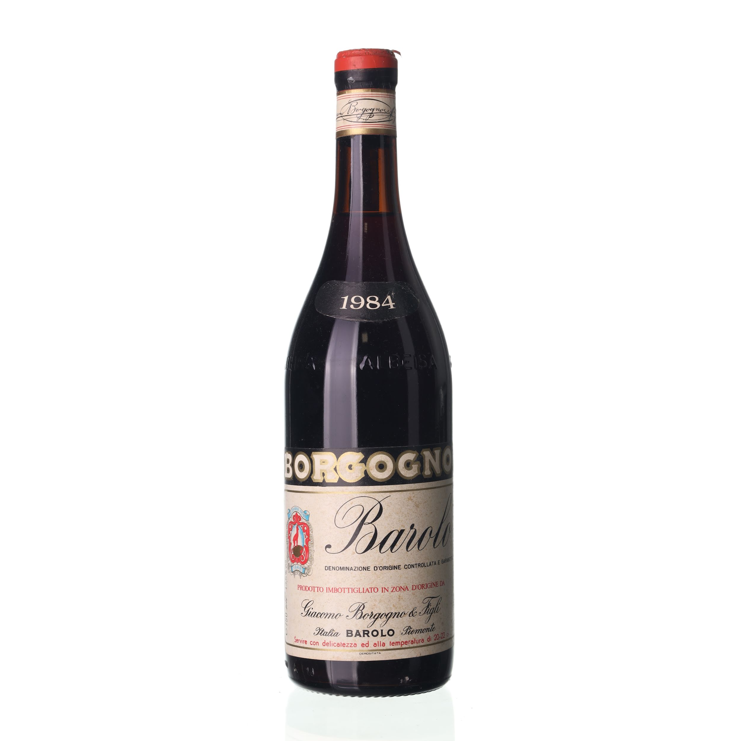 1984 Barolo Giacomo Borgogno & Figli | VIATEMPIA.COM