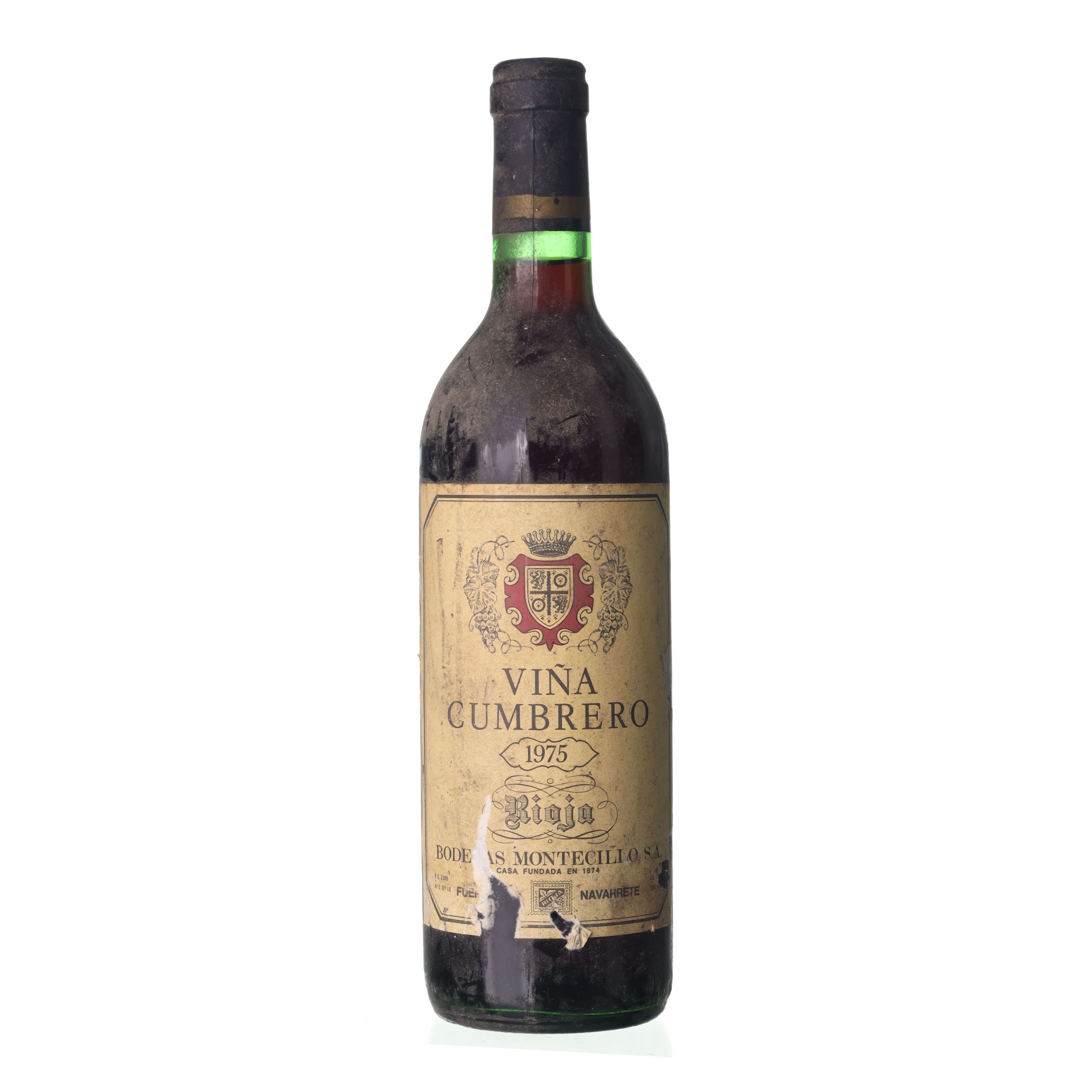 1975 Rioja Viña Cumbrero | VIATEMPIA.COM