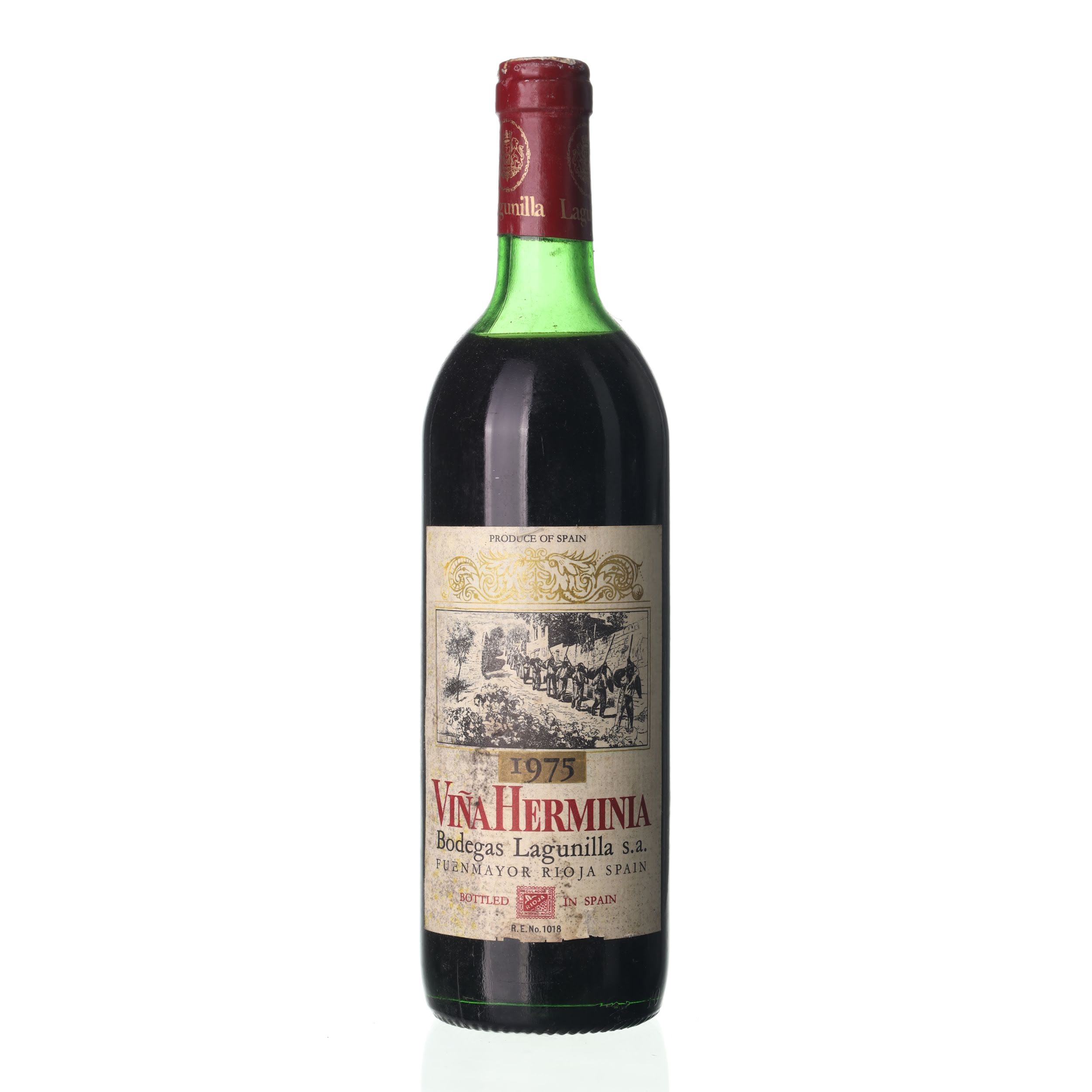 1975 Rioja Vina Herminia | VIATEMPIA.COM