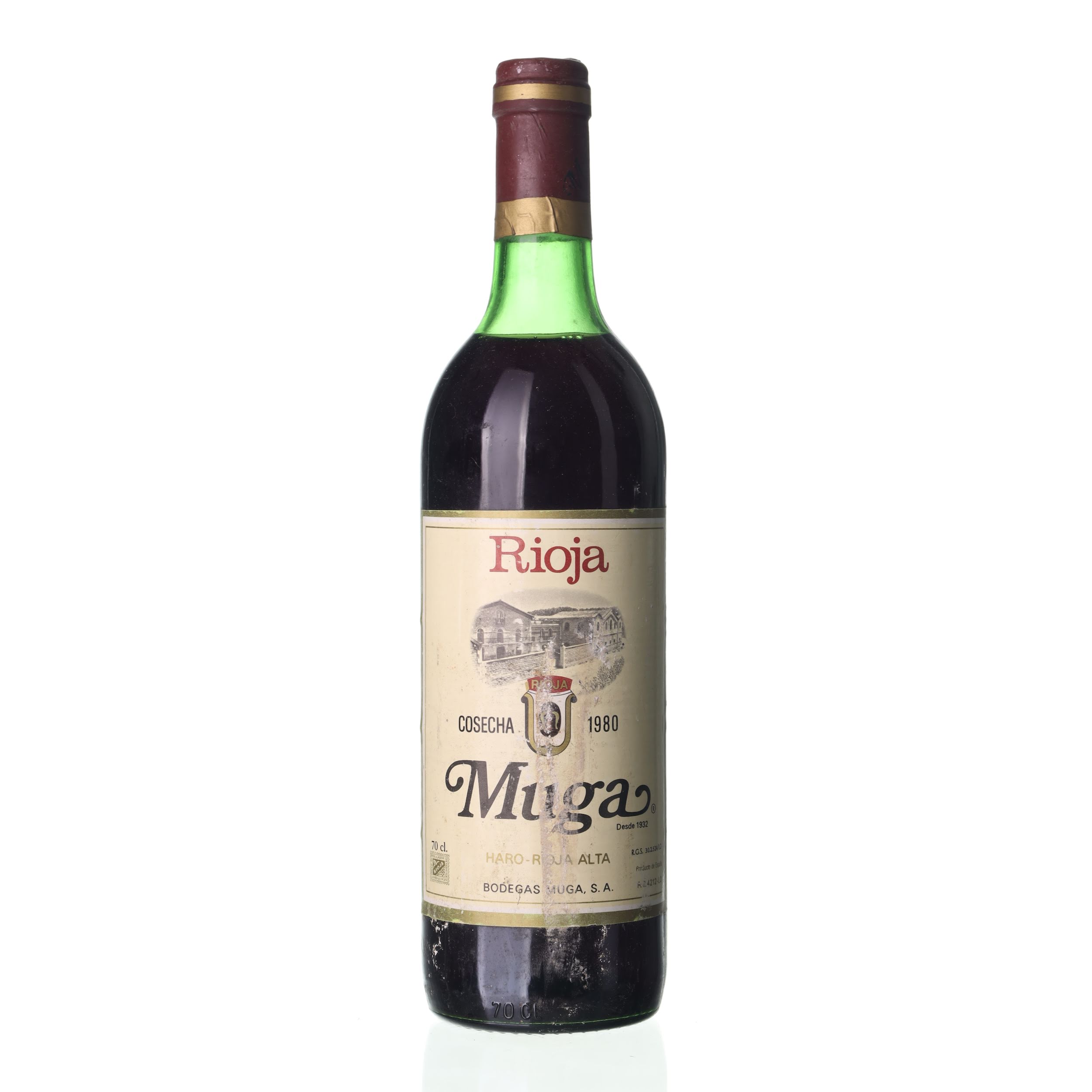 1980 Rioja Reserva Muga | VIATEMPIA.COM