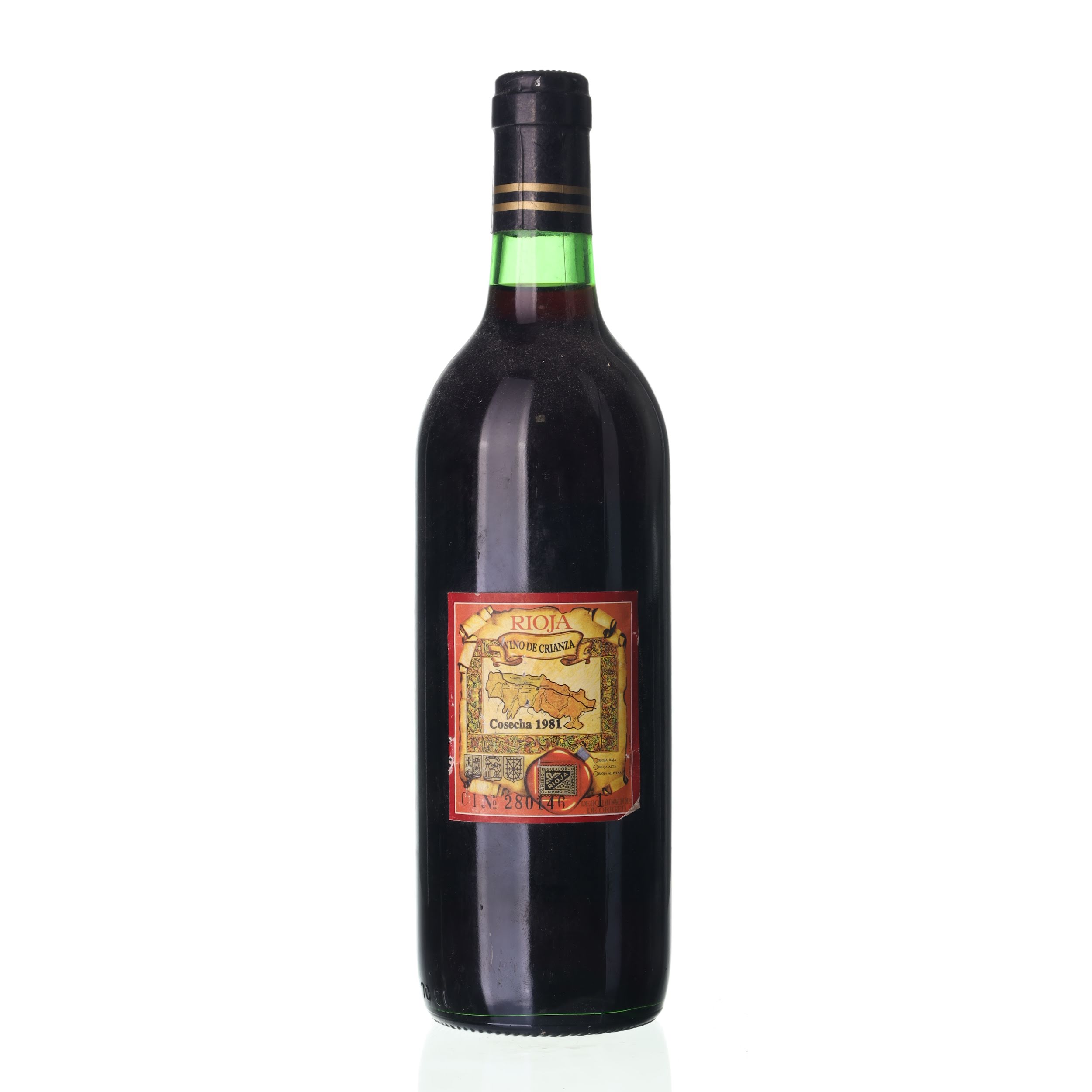 1981 Tinto Crianza Viña Berceo | VIATEMPIA.COM