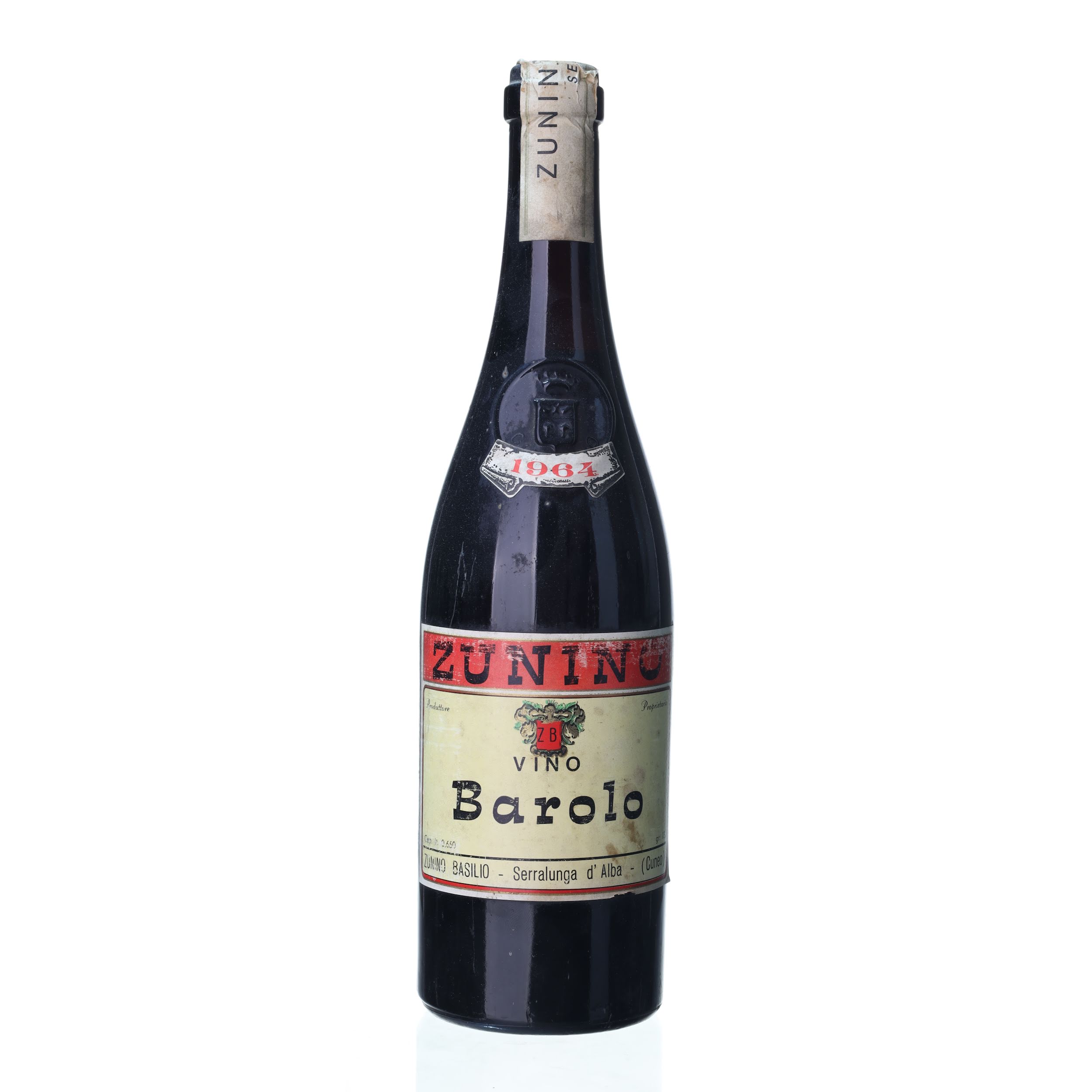1964 Barolo Zunino Basilio | VIATEMPIA.COM