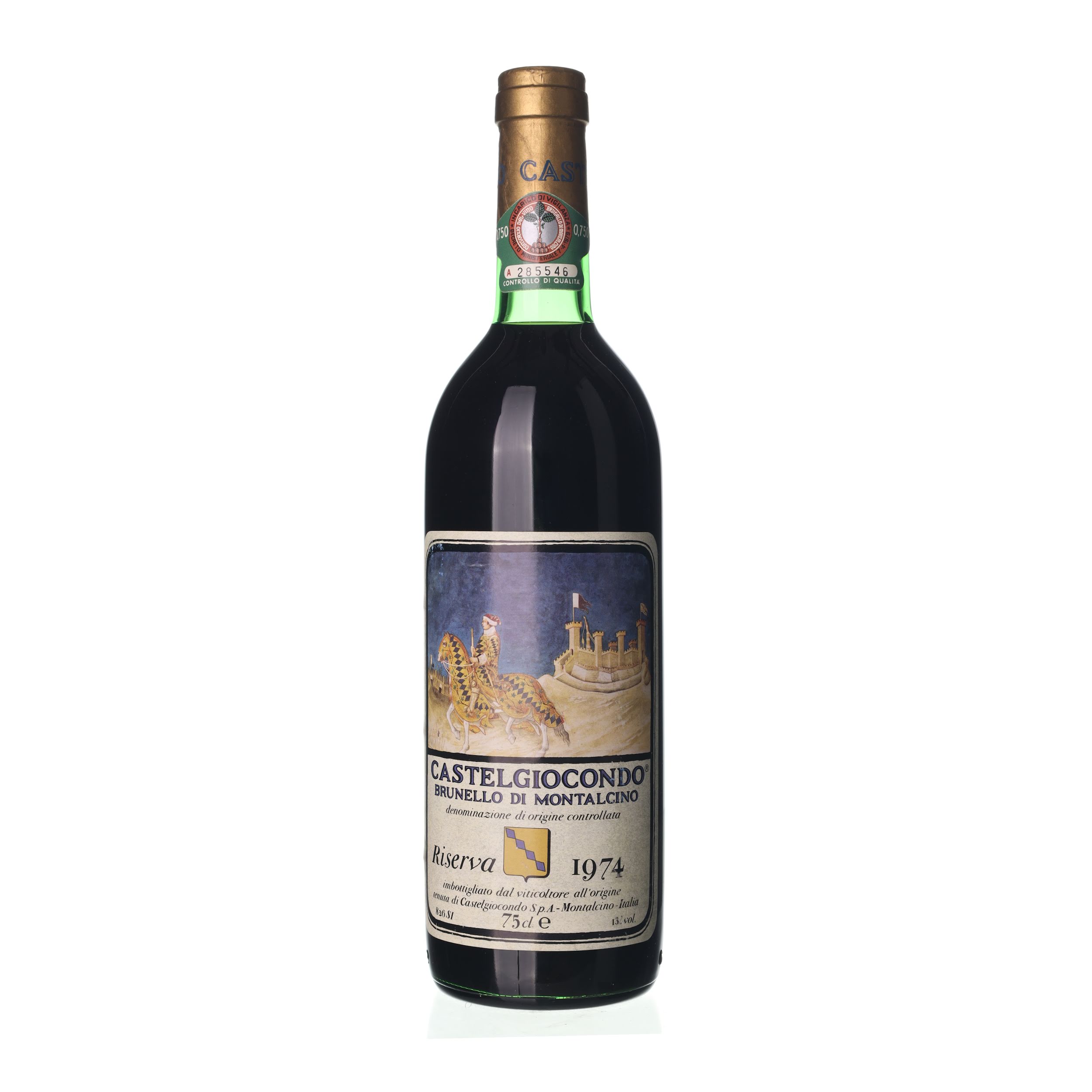 1974 Brunello di Montalcino Riserva Castelgiocondo | VIATEMPIA.COM