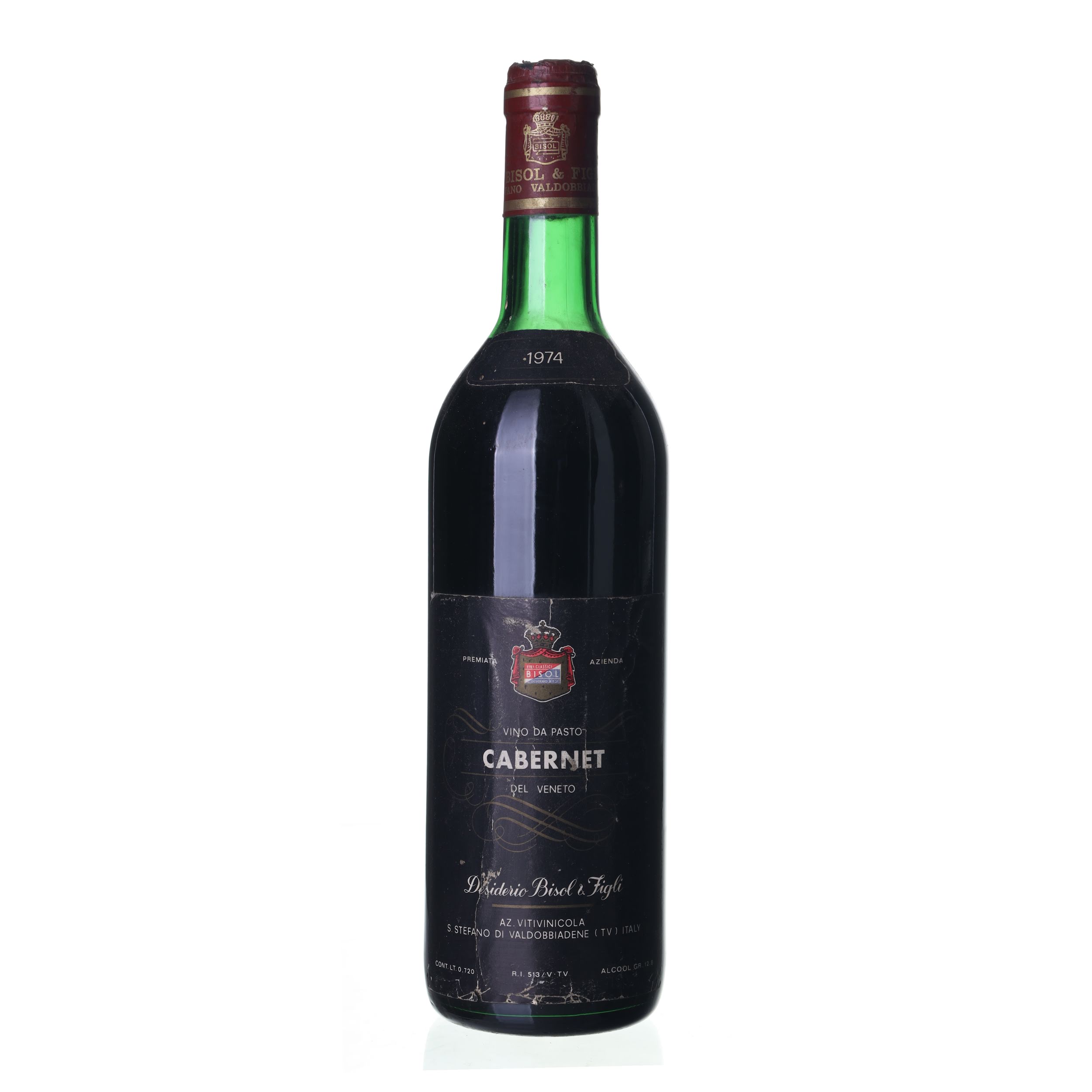 1974 Cabernet Desiderio Bisol & Figli | VIATEMPIA.COM