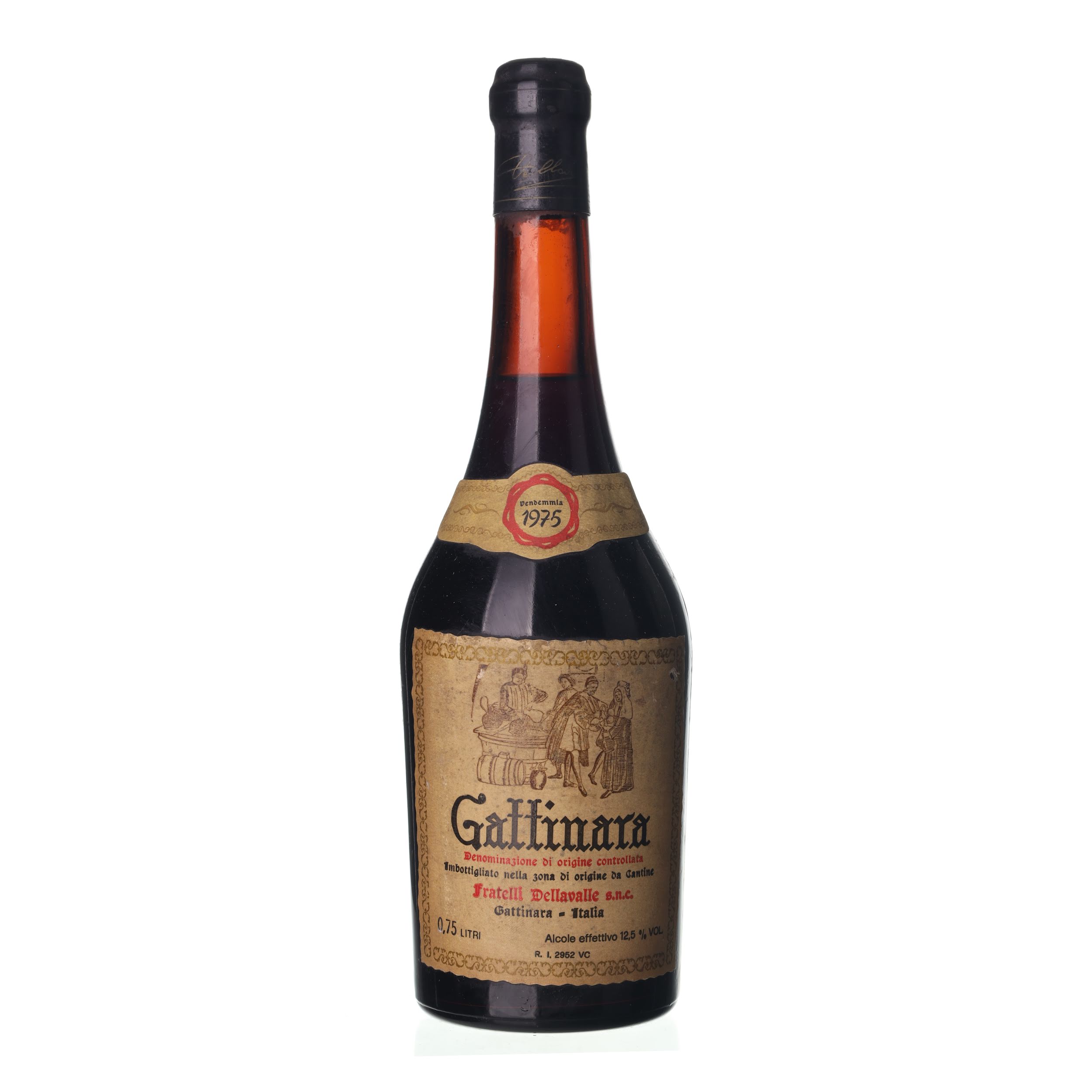 1975 Gattinara Fratelli Dellavalle | VIATEMPIA.COM