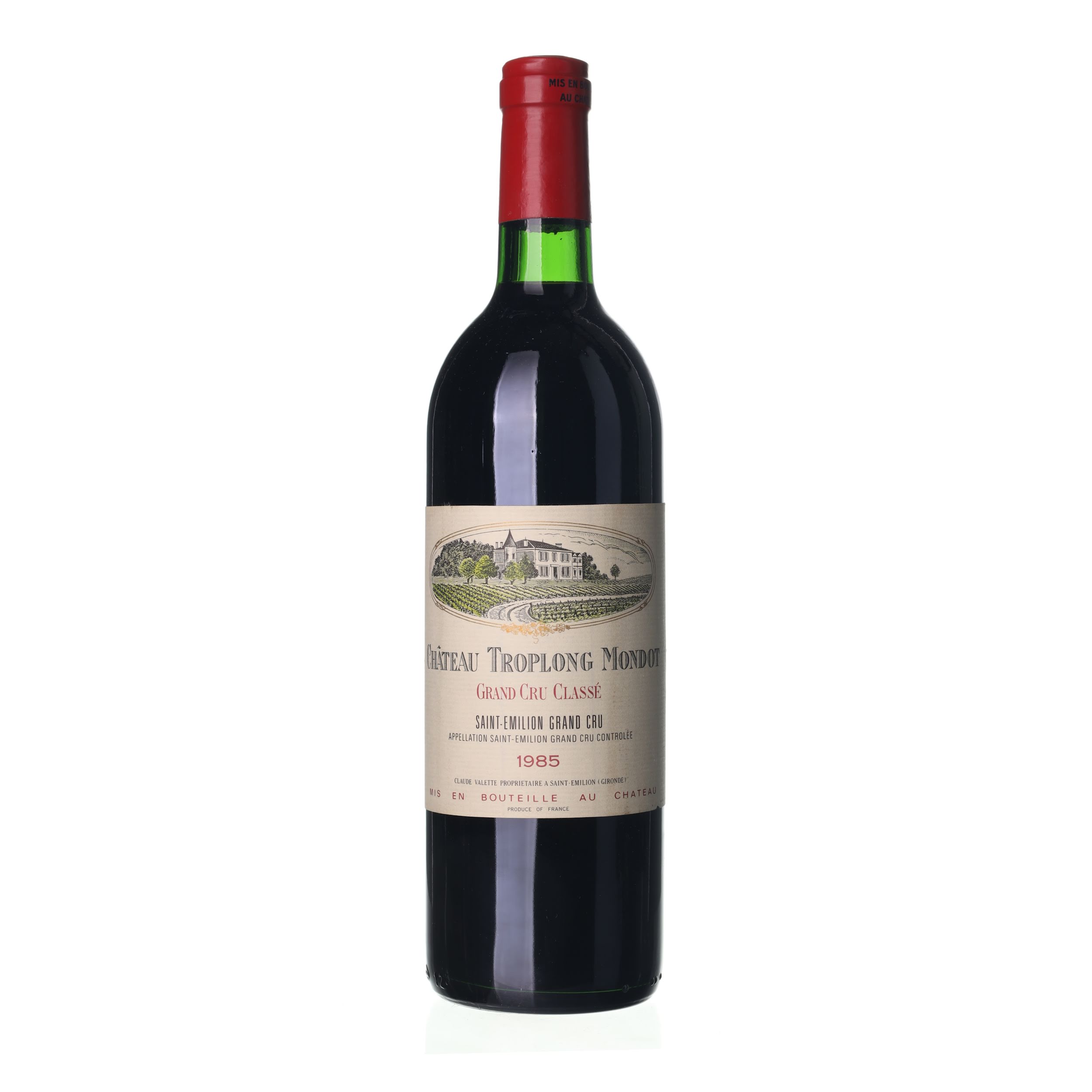 1985 Saint-Emilion Grand Cru Château Troplong Mondot | VIATEMPIA.COM