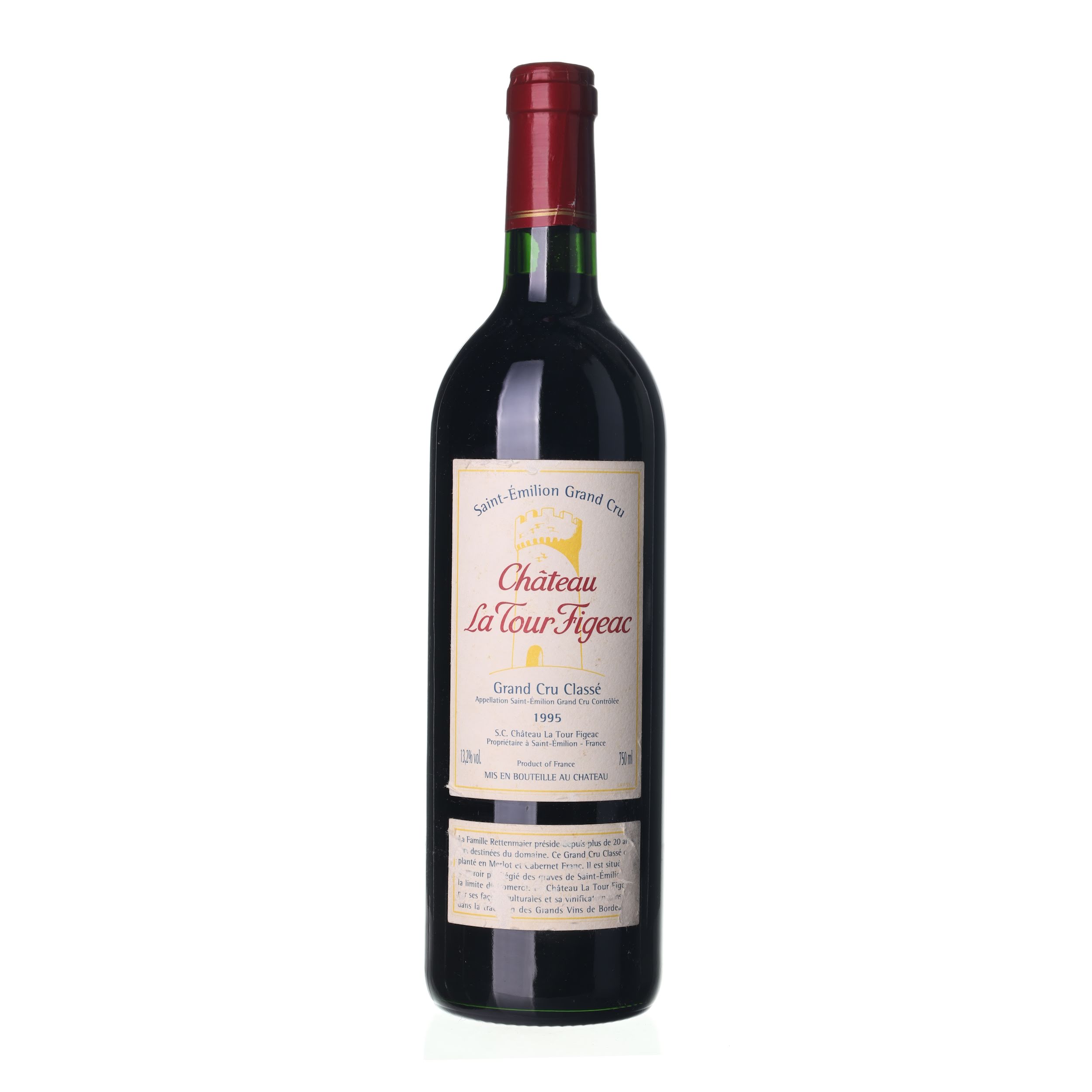 1995 Saint-Emilion Grand Cru Chateau La Tour Figeac | VIATEMPIA.COM