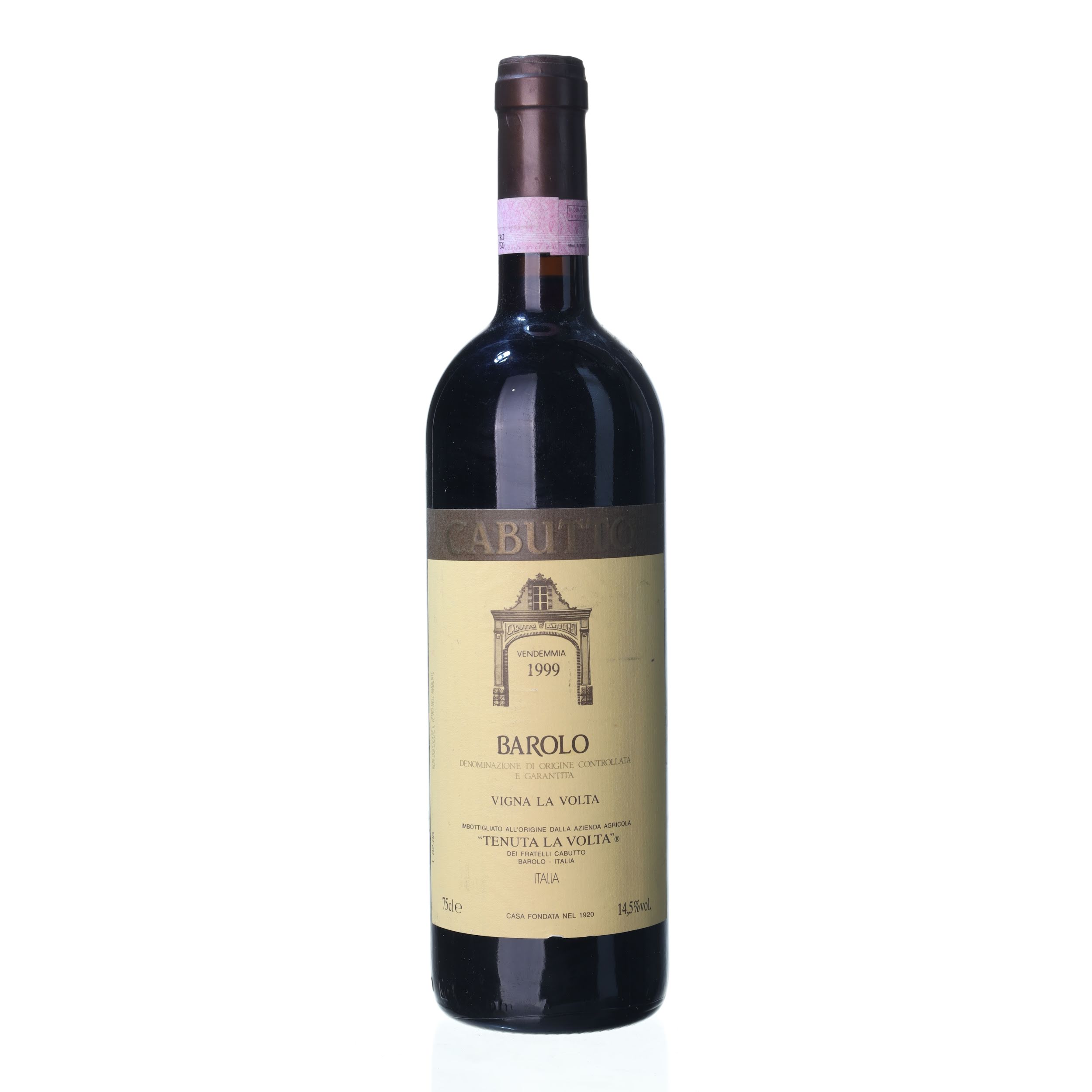 1999 Barolo Tenuta la Volta | VIATEMPIA.COM