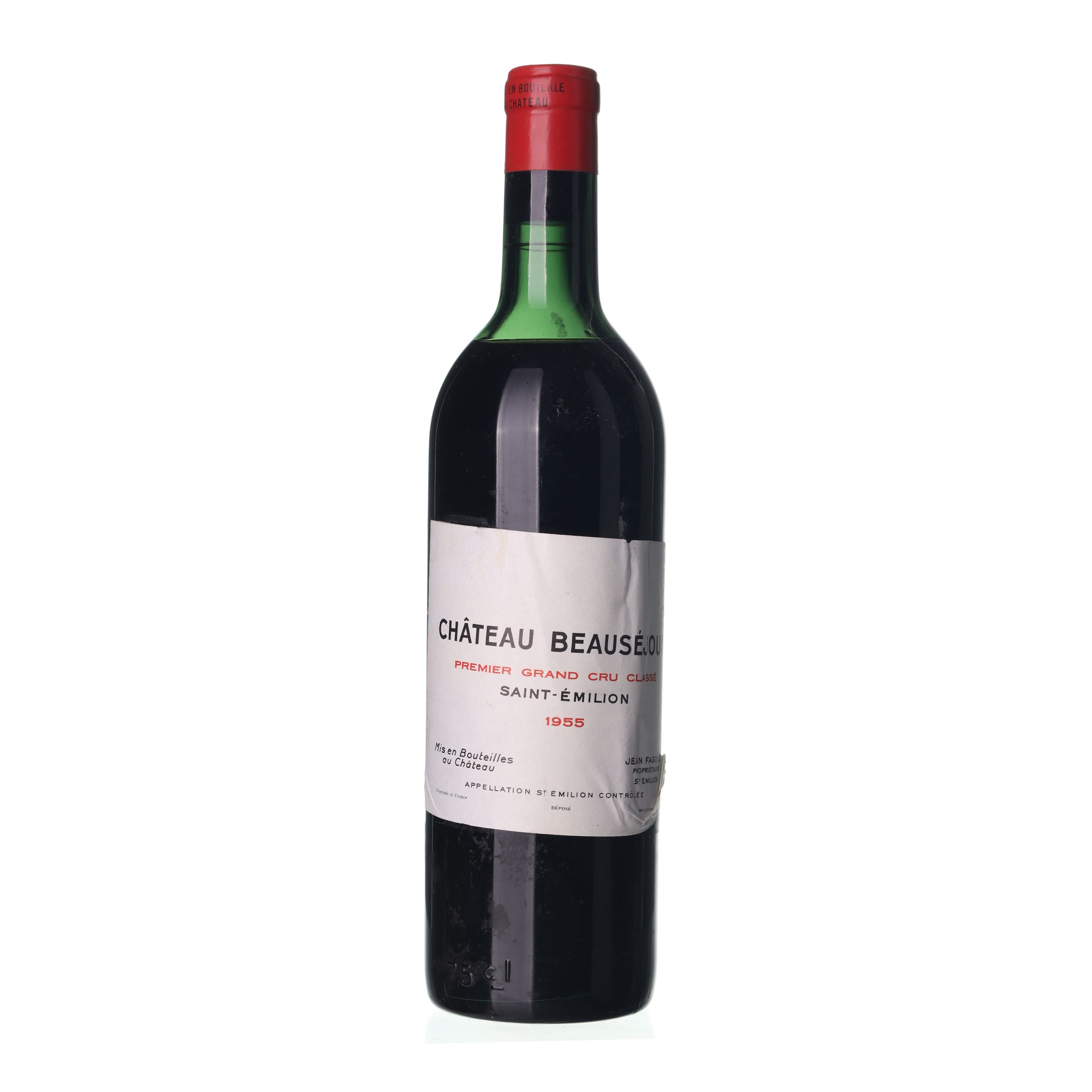 1955 Saint-Emilion Premier Cru Chateau Beauséjour | VIATEMPIA.COM