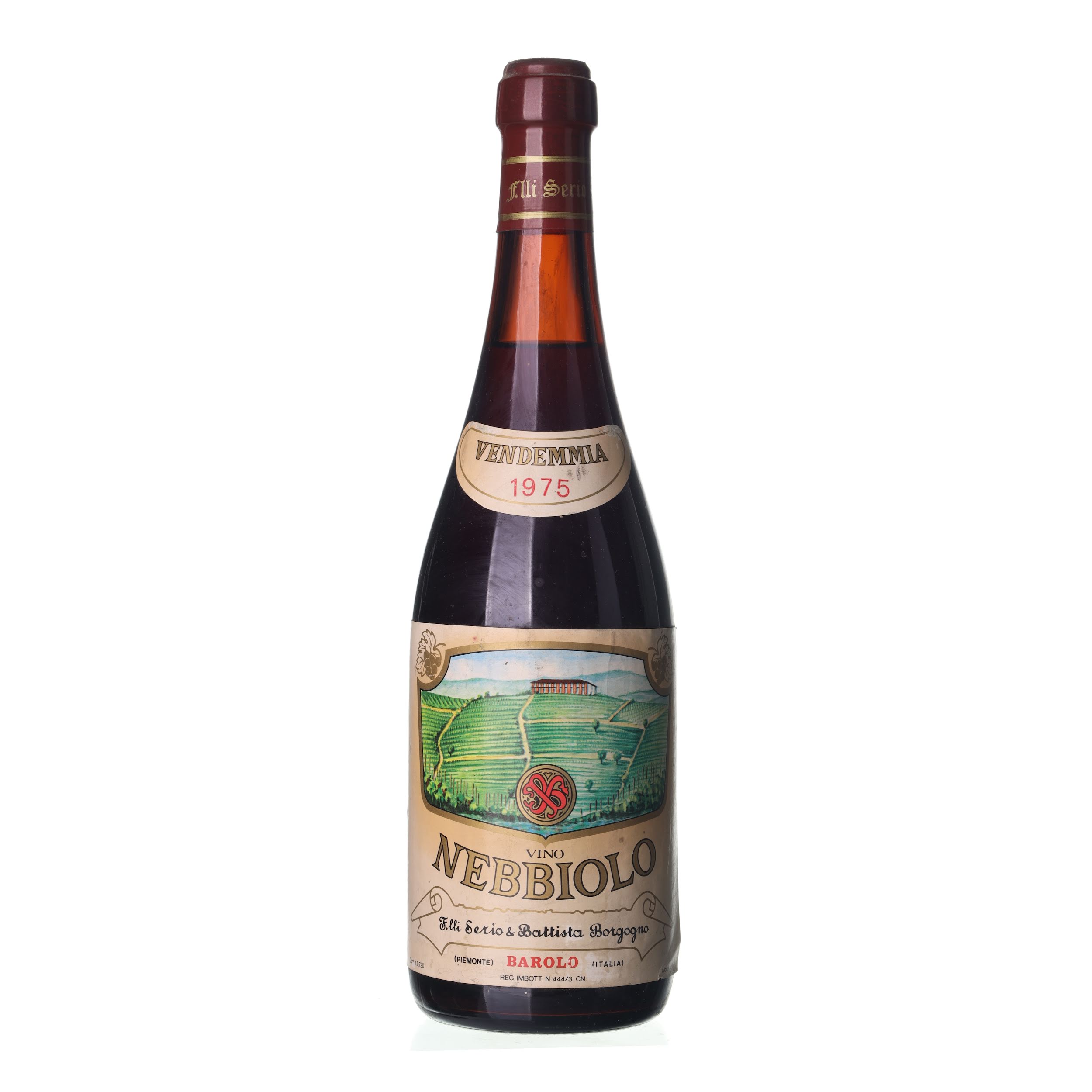1975 Nebbiolo Fratelli Serio & Battista Borgogno | VIATEMPIA.COM