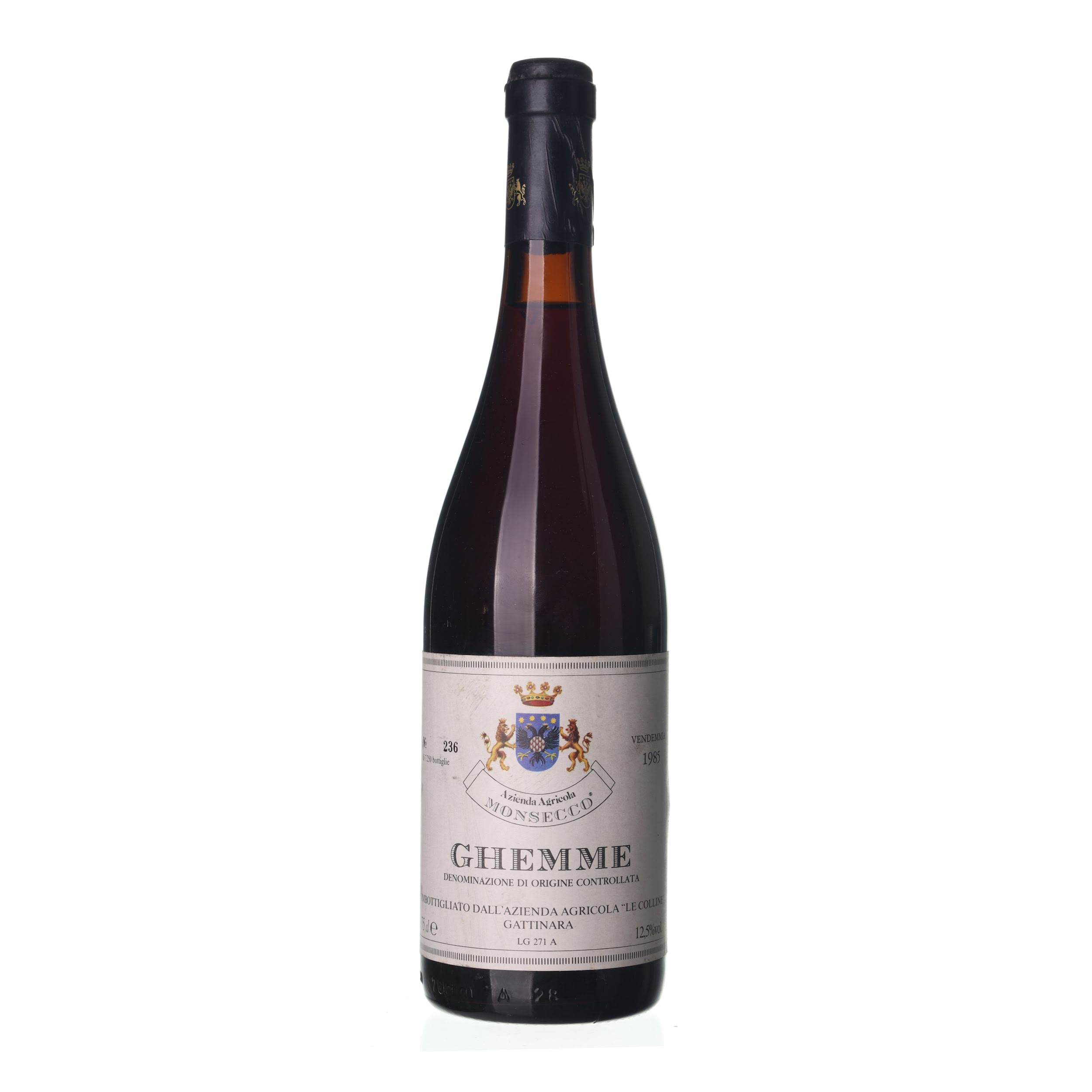 1985 Ghemme Monsecco | VIATEMPIA.COM