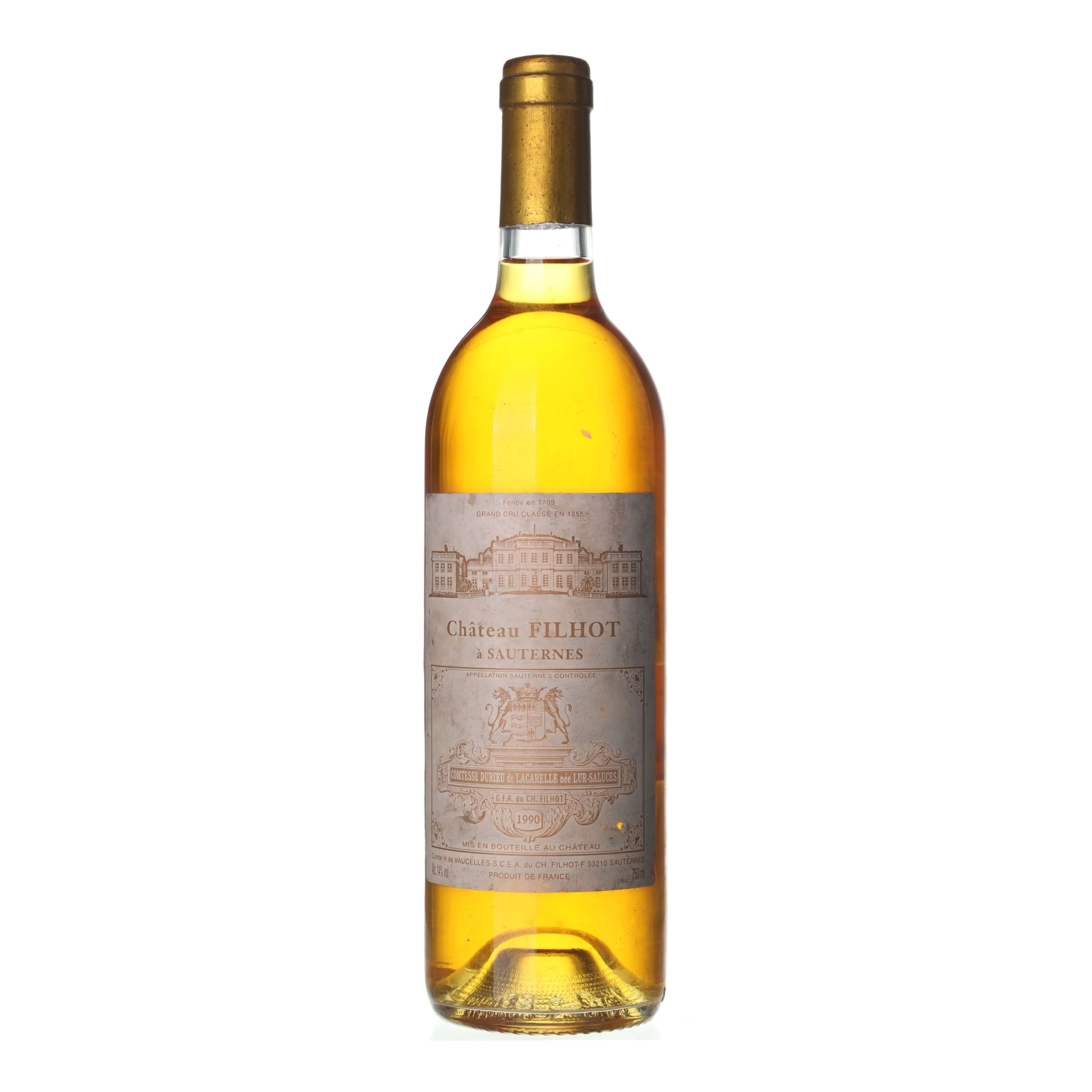 1990 Sauternes Grand Cru Château Filhot | VIATEMPIA.COM