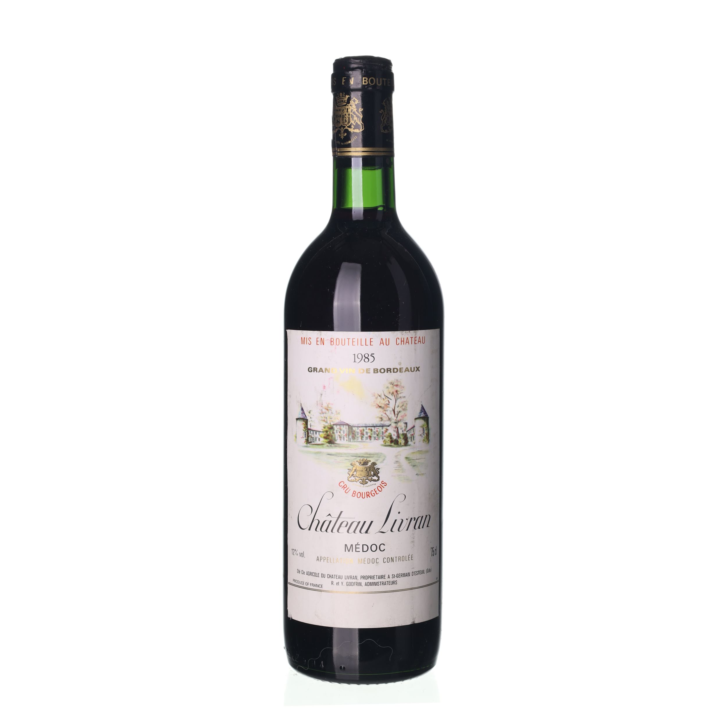 1985 Médoc Cru Bourgeois Château Livran | VIATEMPIA.COM