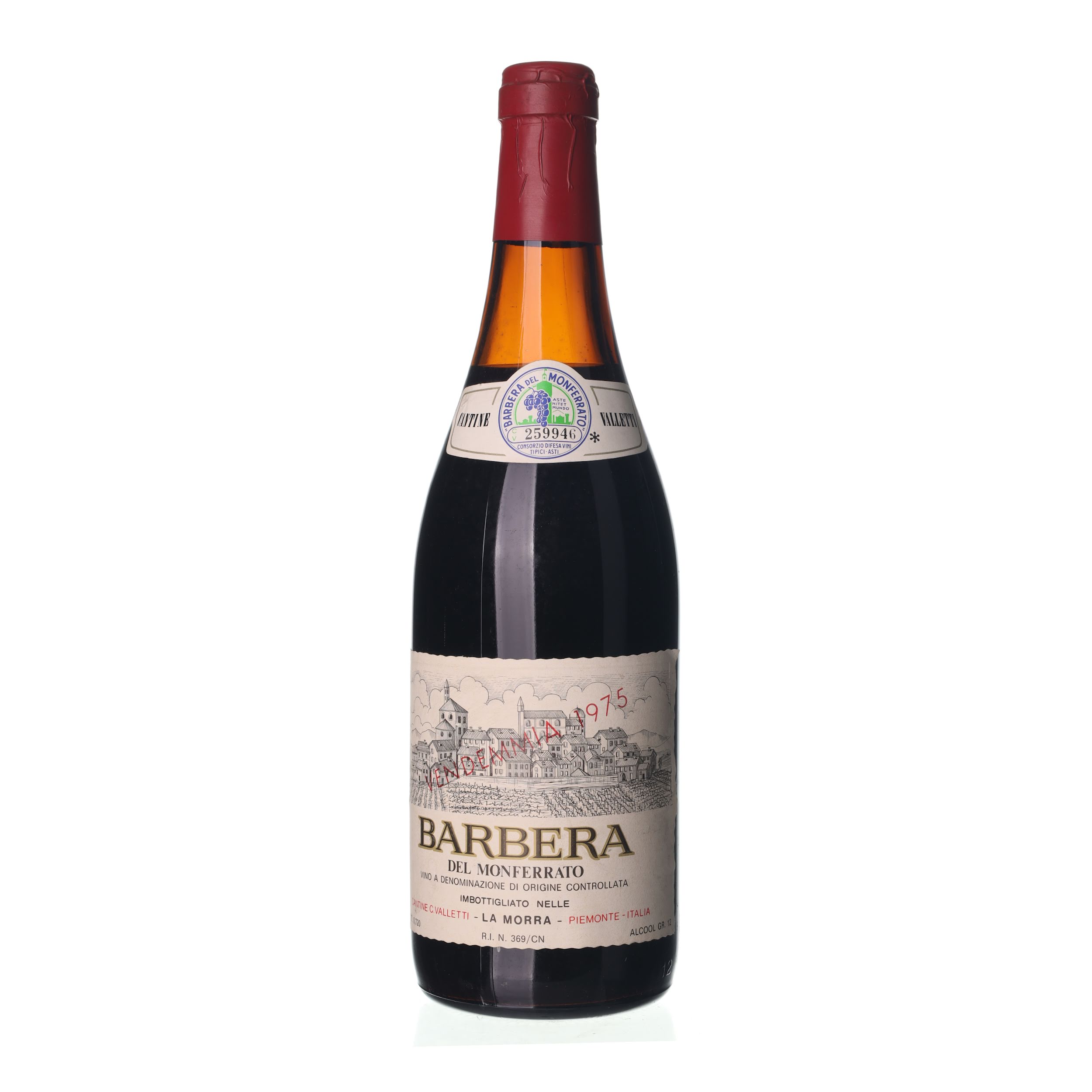 1975 Barbera Cantine C. Valletti | VIATEMPIA.COM