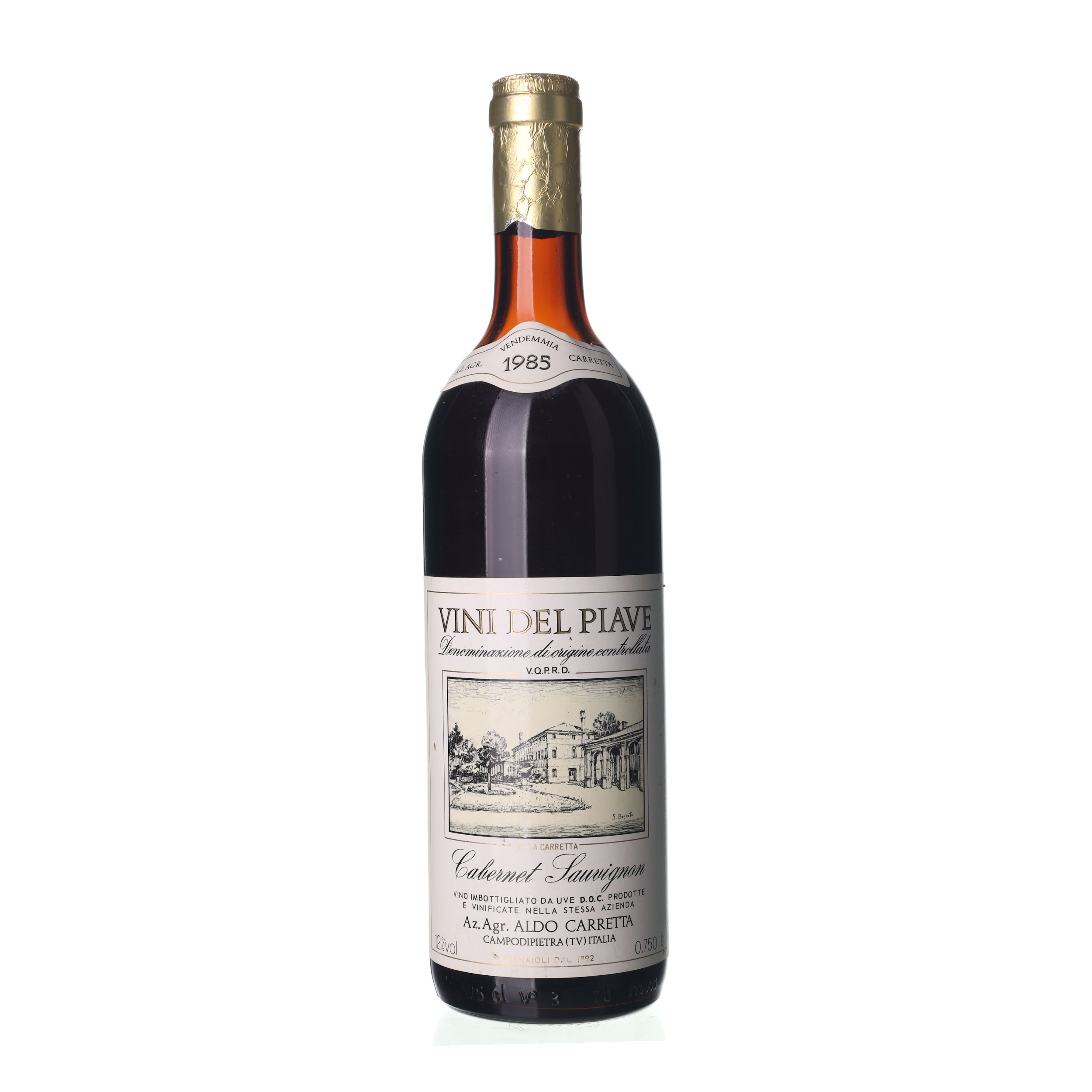 1985 Cabernet Sauvignon Aldo Carretta | VIATEMPIA.COM