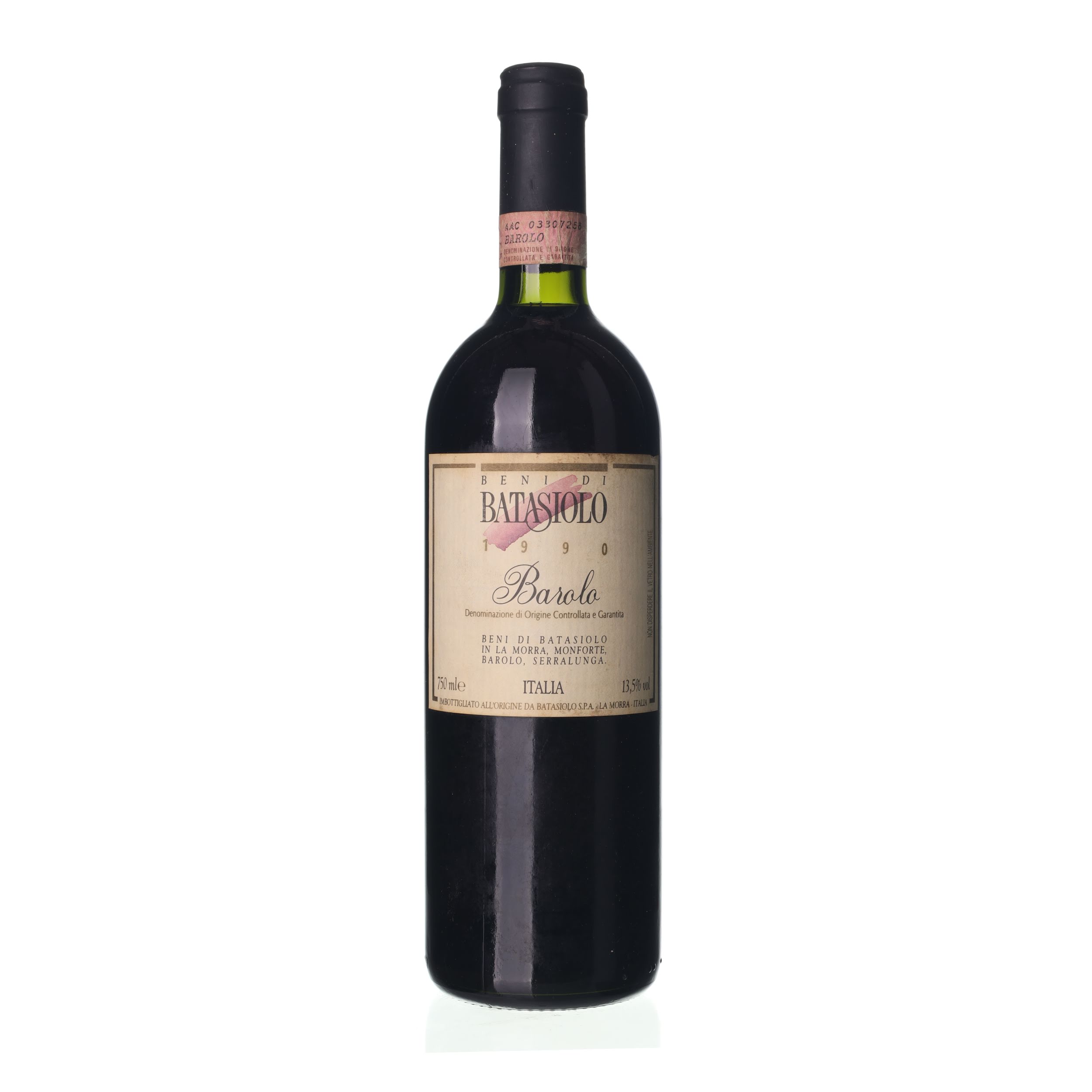 1990 Barolo Beni di Batasiolo | VIATEMPIA.COM