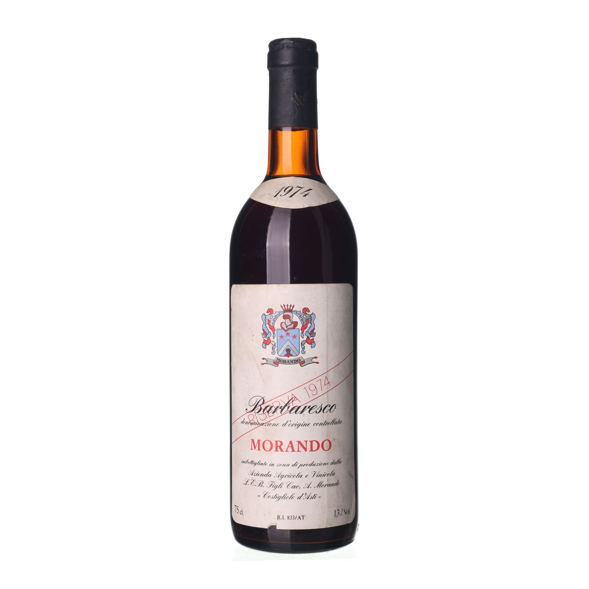 1974 Barbaresco Riserva Morando | VIATEMPIA.COM