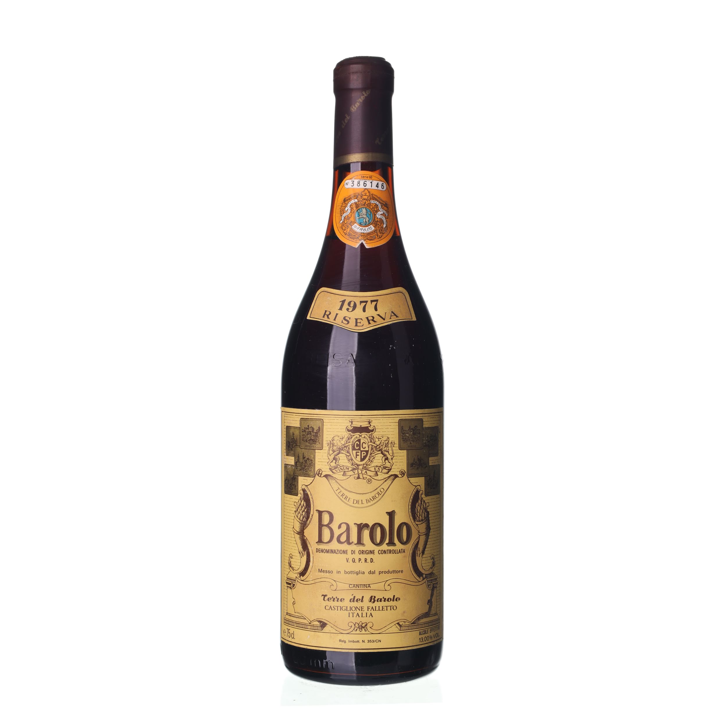1977 Barolo Riserva Terre del Barolo | VIATEMPIA.COM