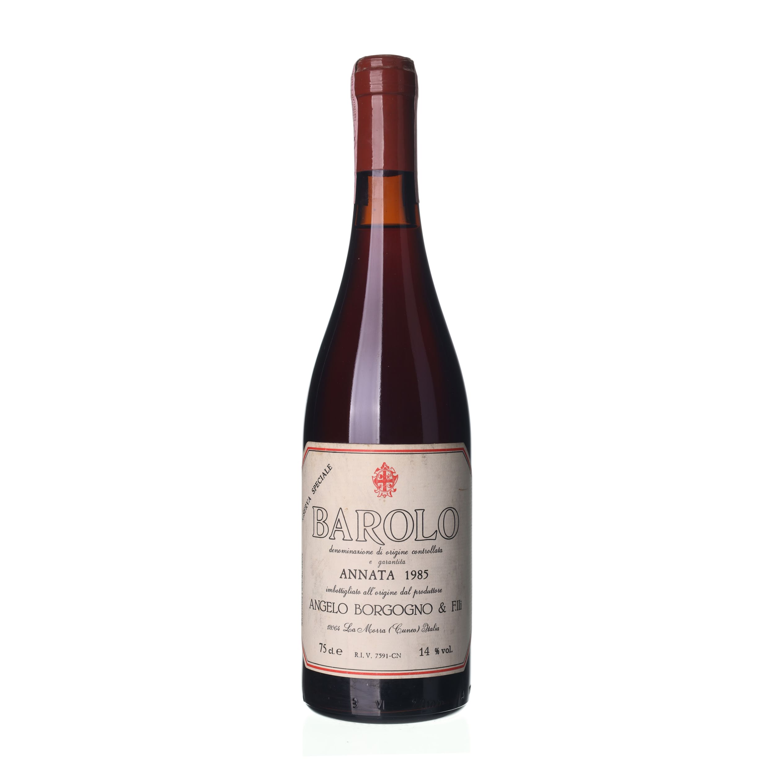 1985 Barolo Riserva Angelo Borgogno & F.lli | VIATEMPIA.COM