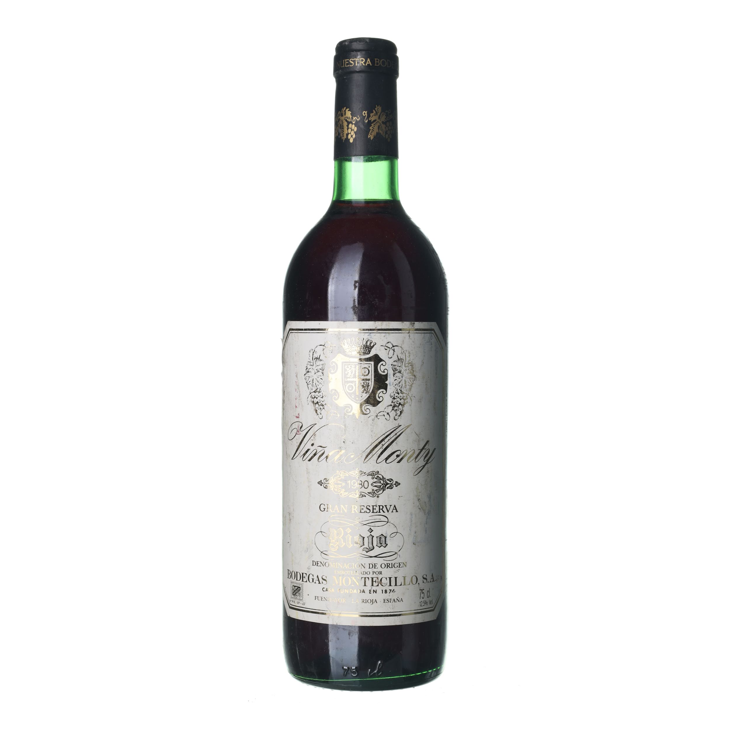 1980 Rioja Gran Reserva Vina Monty | VIATEMPIA.COM
