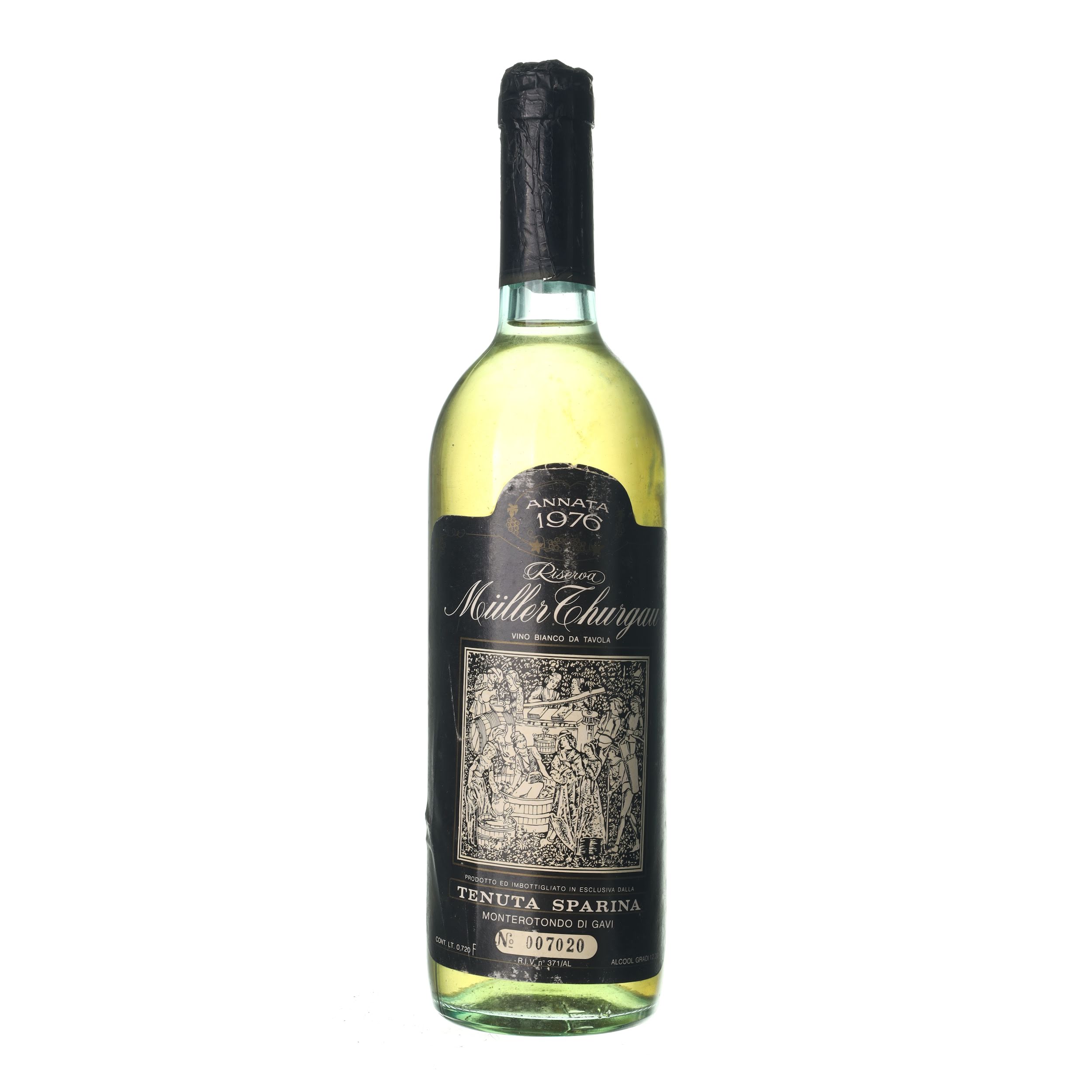 1976 Müller Thurgau Riserva Tenuta Sparina | VIATEMPIA.COM