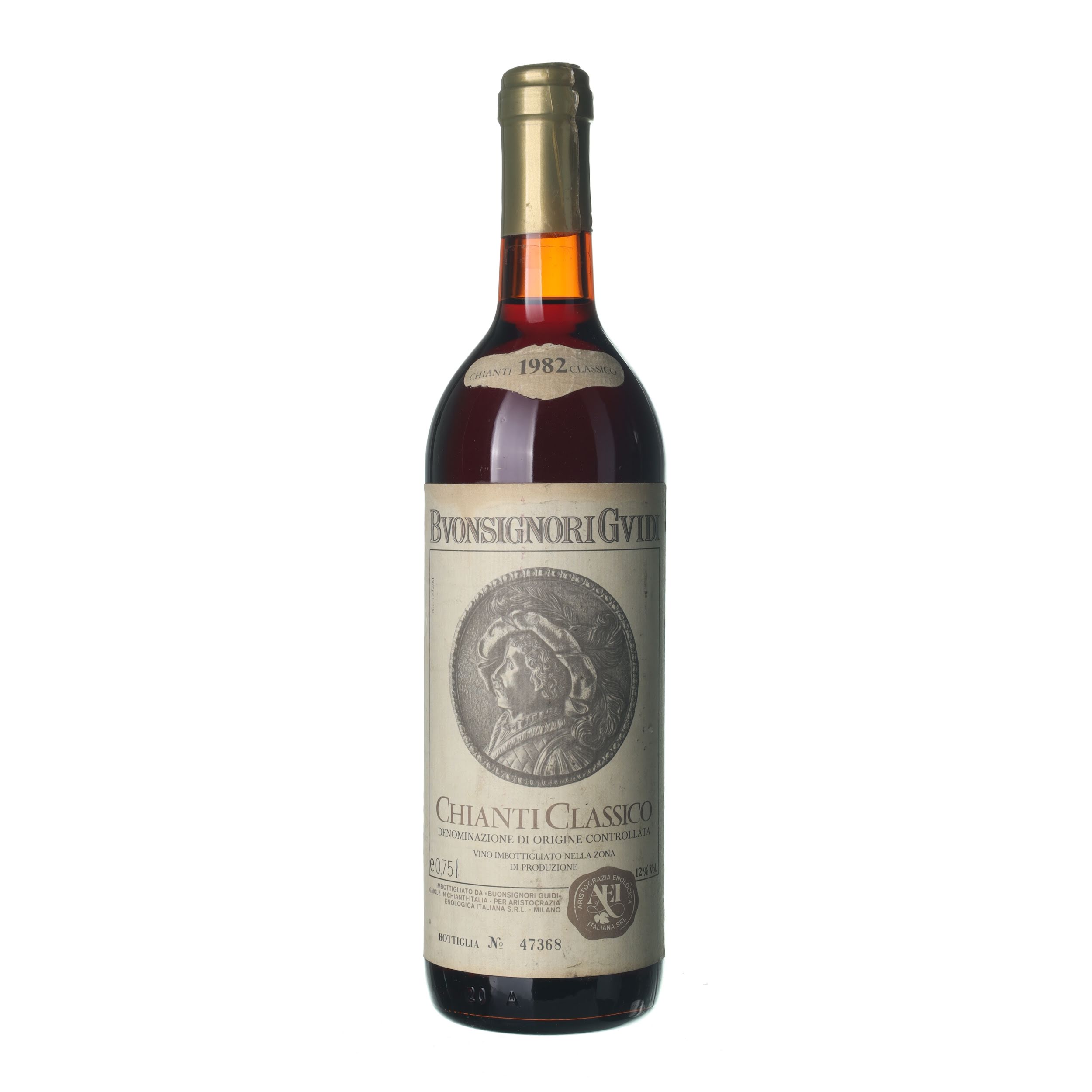 1982 Chianti Bvonsignori Gvidi | VIATEMPIA.COM